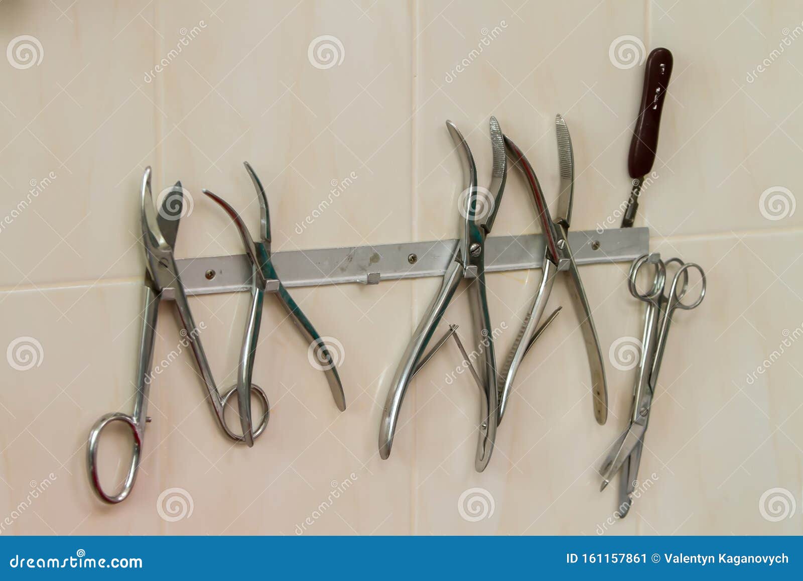 The medical instruments stock image. Image of health - 161157861