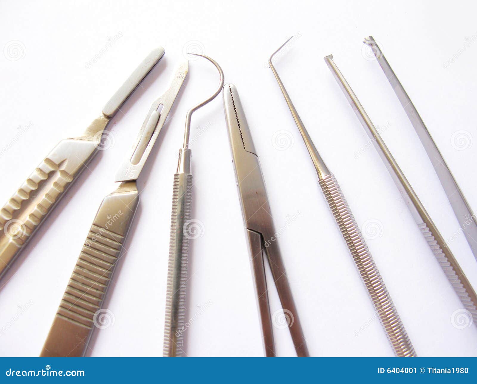 Medical Instruments Isolated Stock Image - Image of professional ...