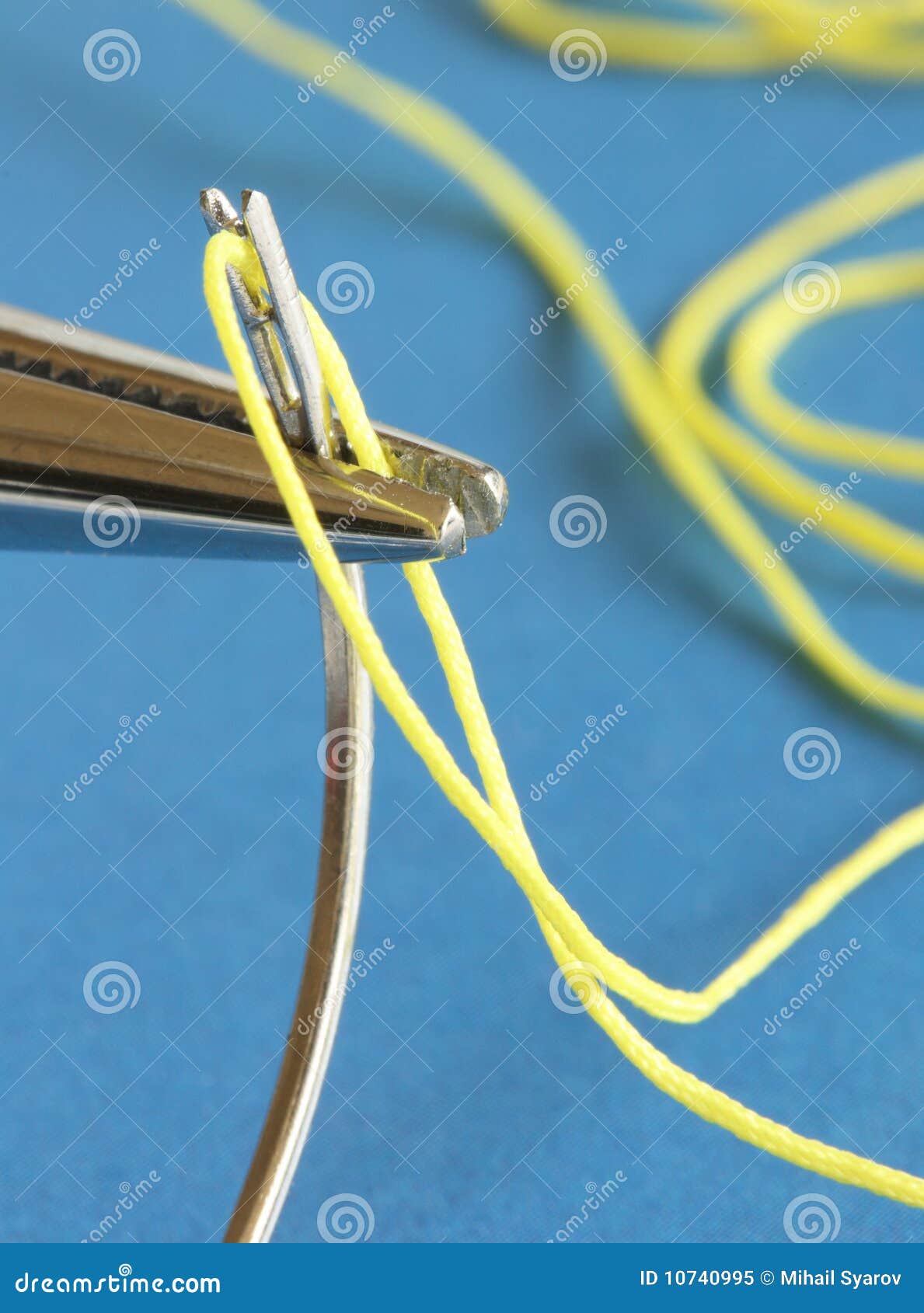 Medical Instruments - Needle and Thread Stock Image - Image of spivel ...