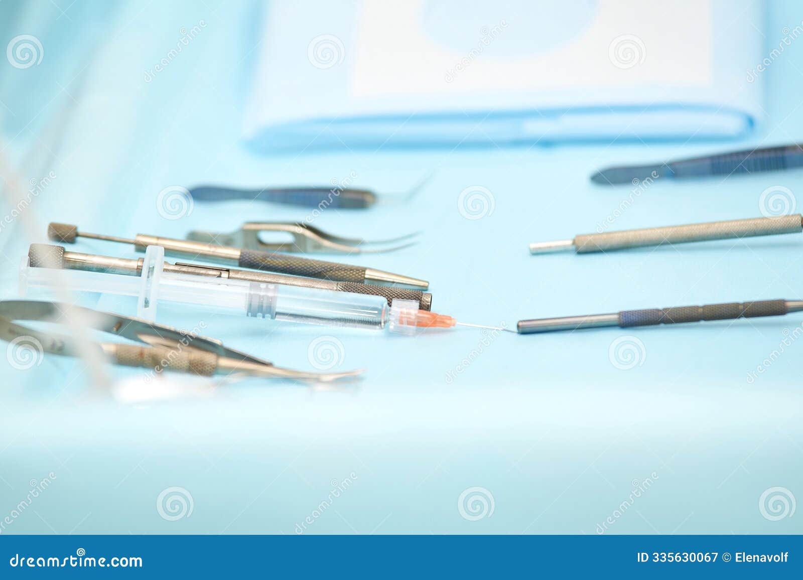 Medical Instruments on Surgical Table - Precision Tools for Surgery ...