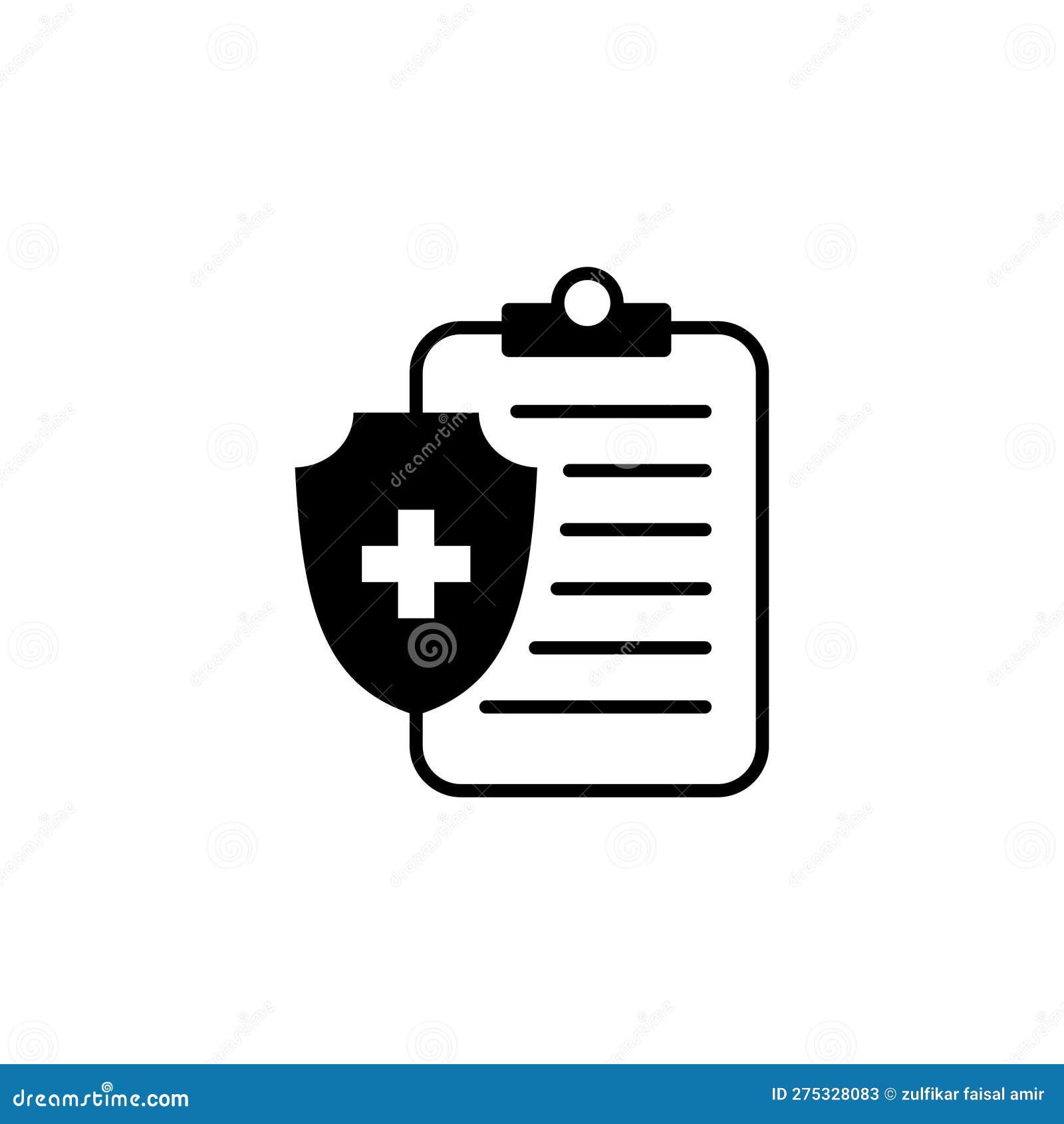 Medical Insurance Icon. Health Insurance Icon Stock Vector ...