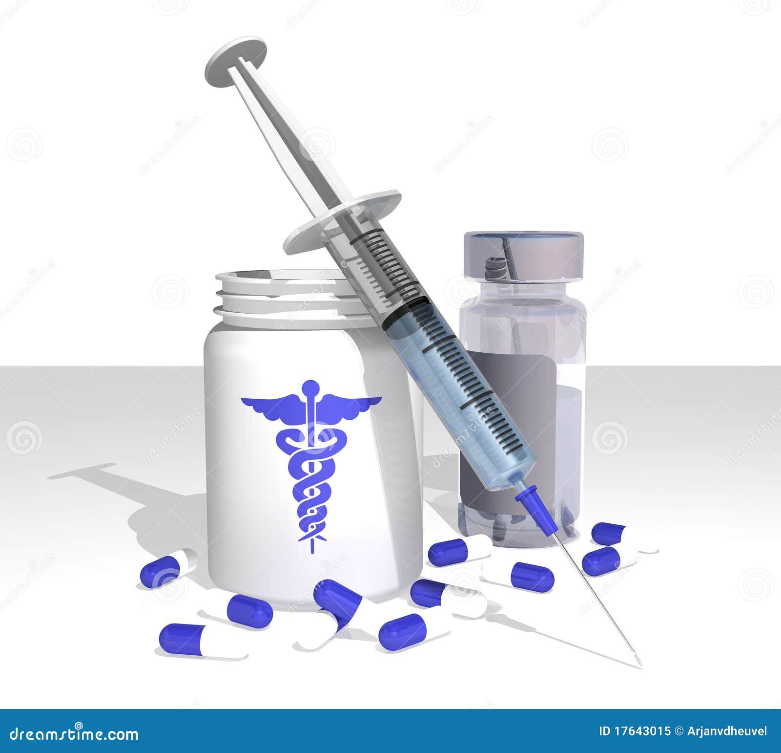 Medical items stock illustration. Illustration of medication - 17643015