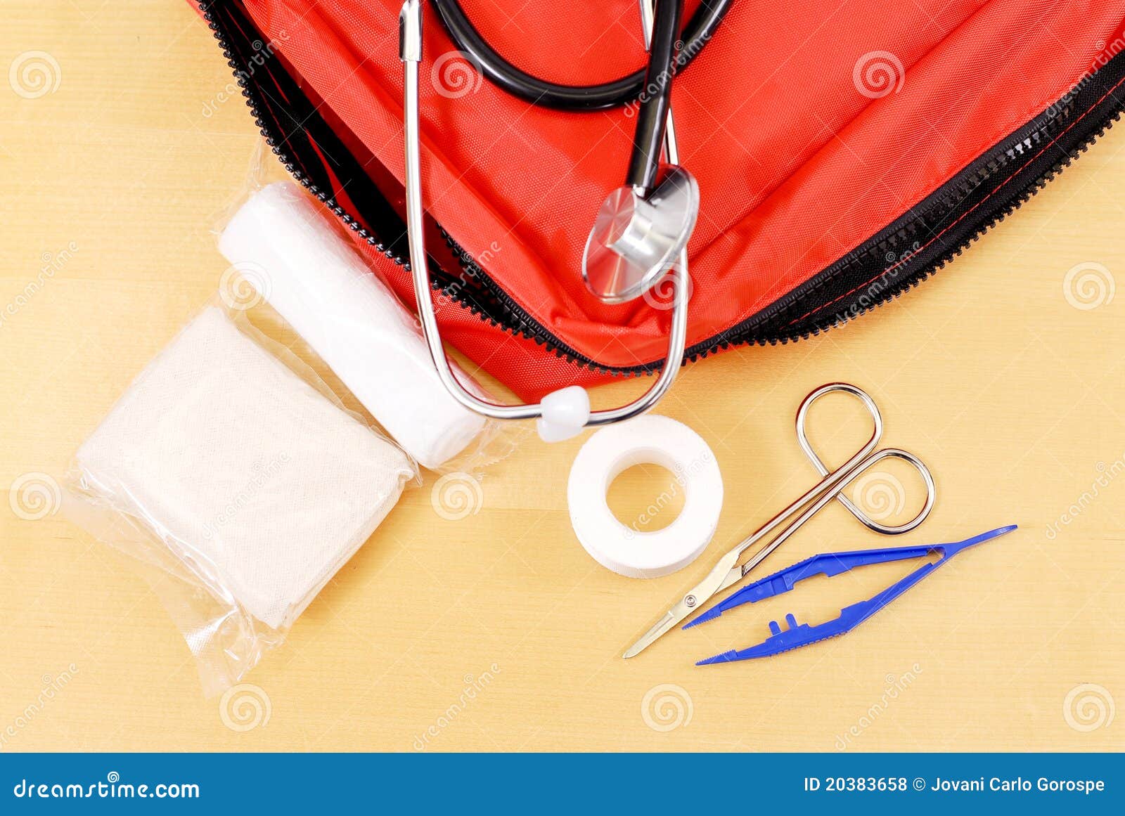 Medical Kit stock photo. Image of pain, travel, drug - 20383658