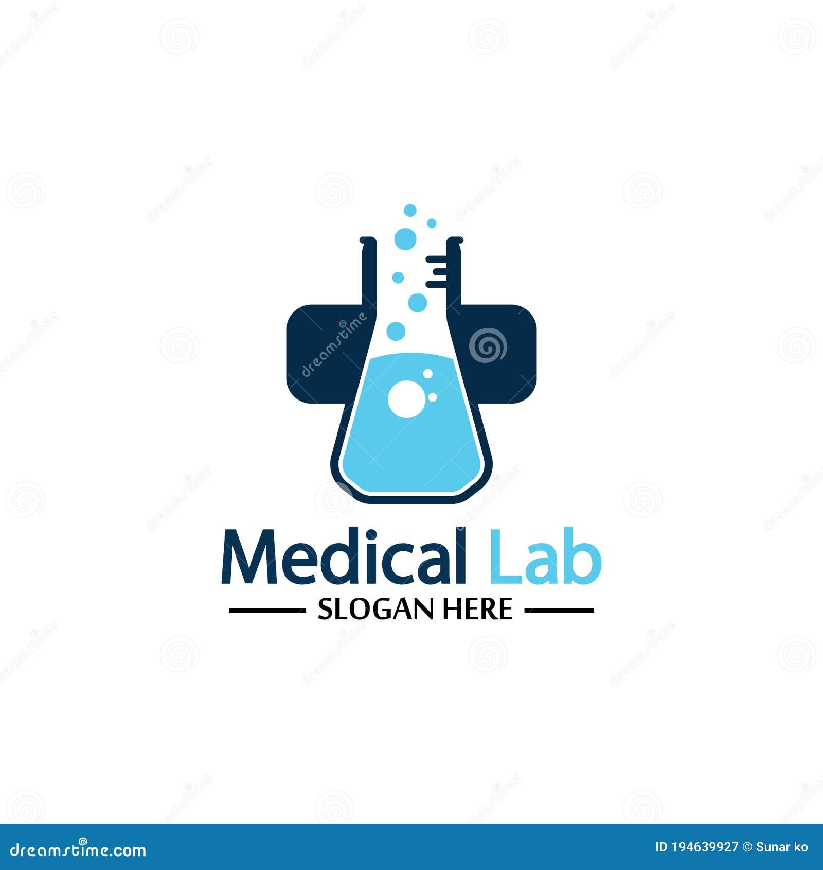 Medical Lab Logo Template Design Vector, Emblem, Design Concept ...