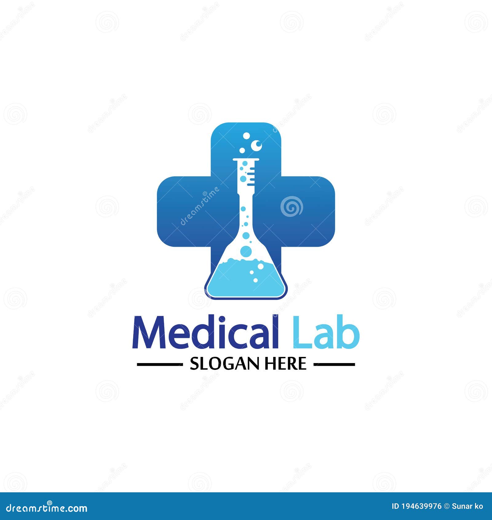 Medical Lab Logo Template Design Vector, Emblem, Design Concept ...