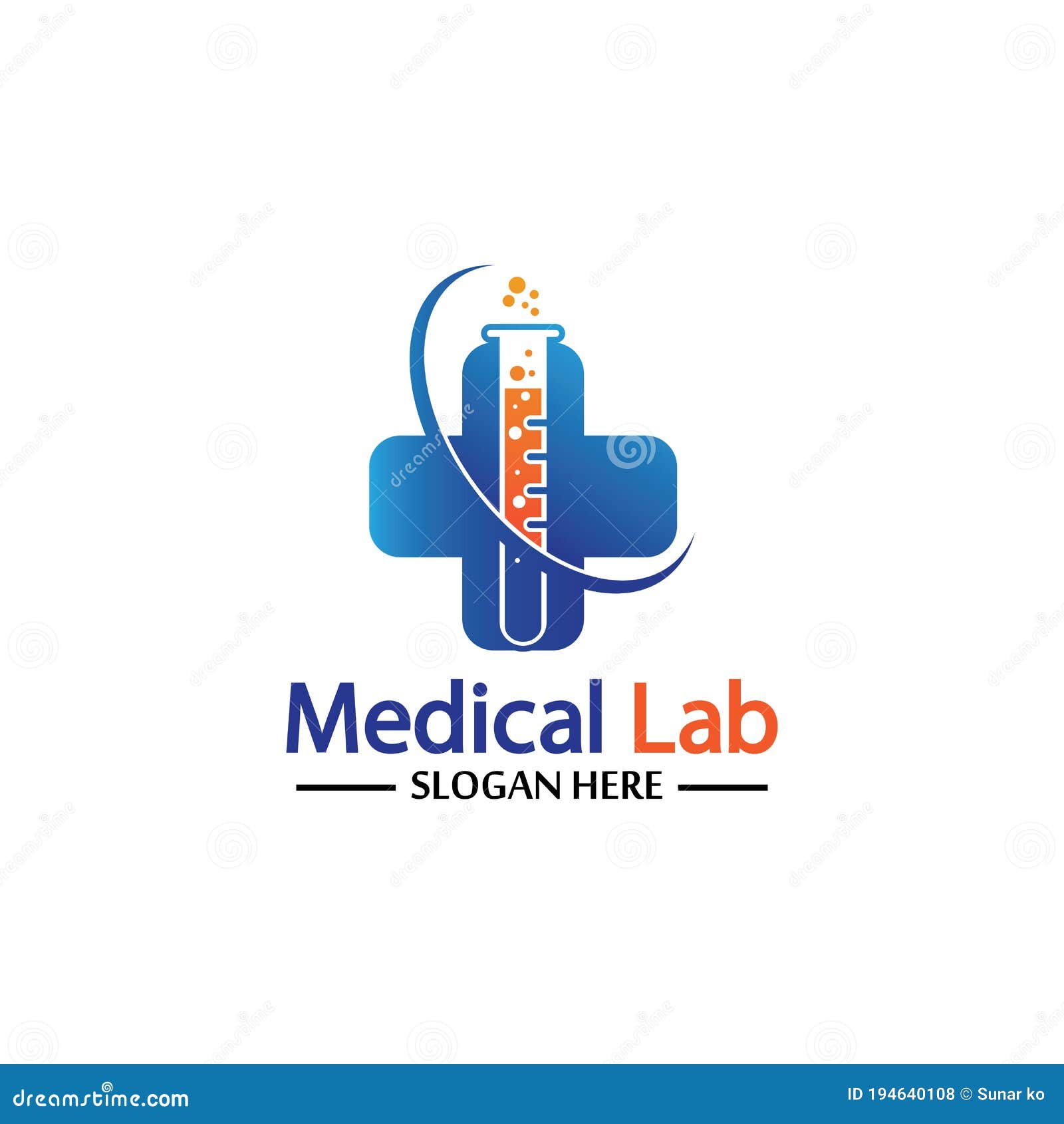 Medical Lab Logo Template Design Vector, Emblem, Design Concept ...