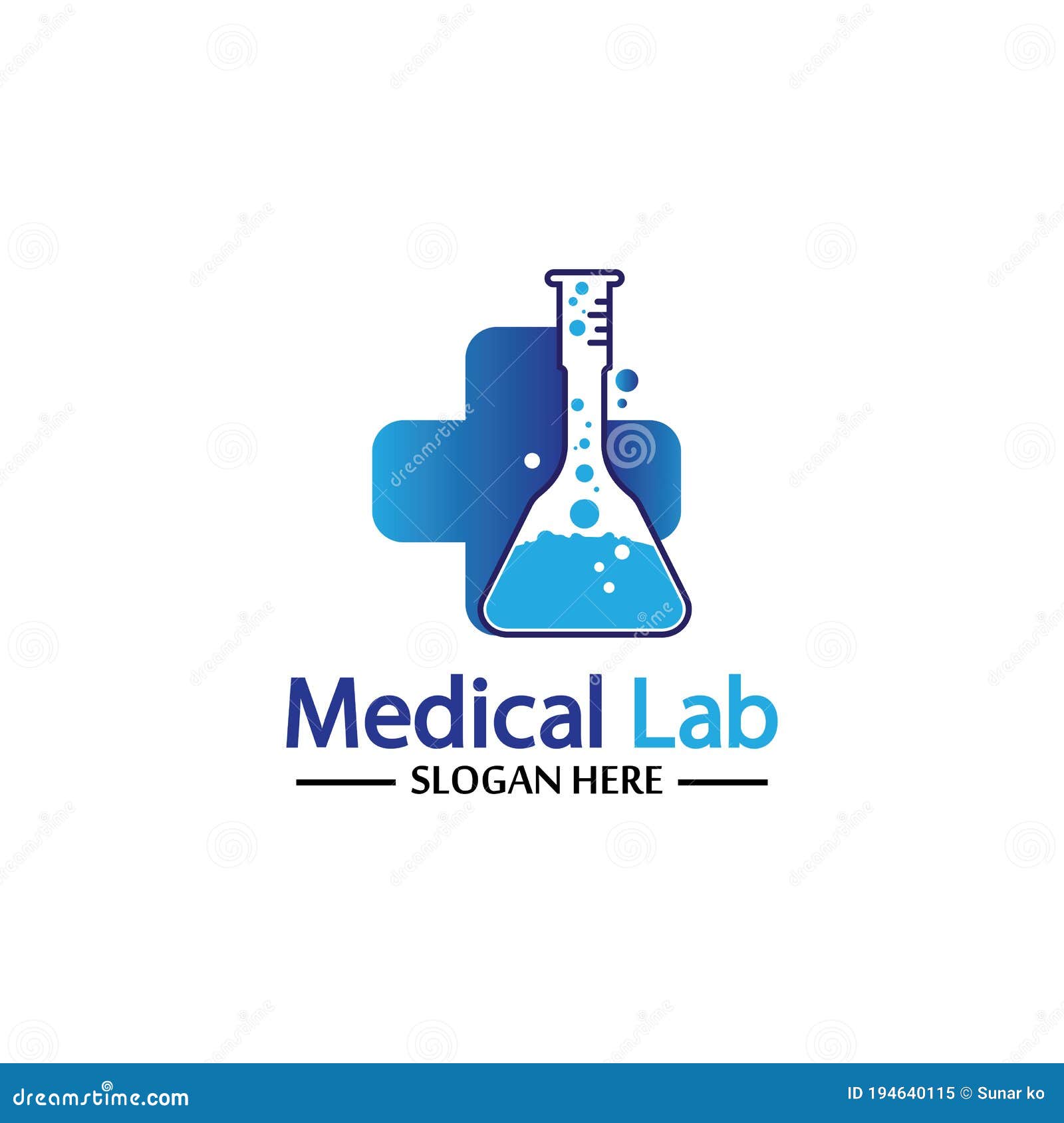 Medical Lab Logo Template Design Vector, Emblem, Design Concept ...