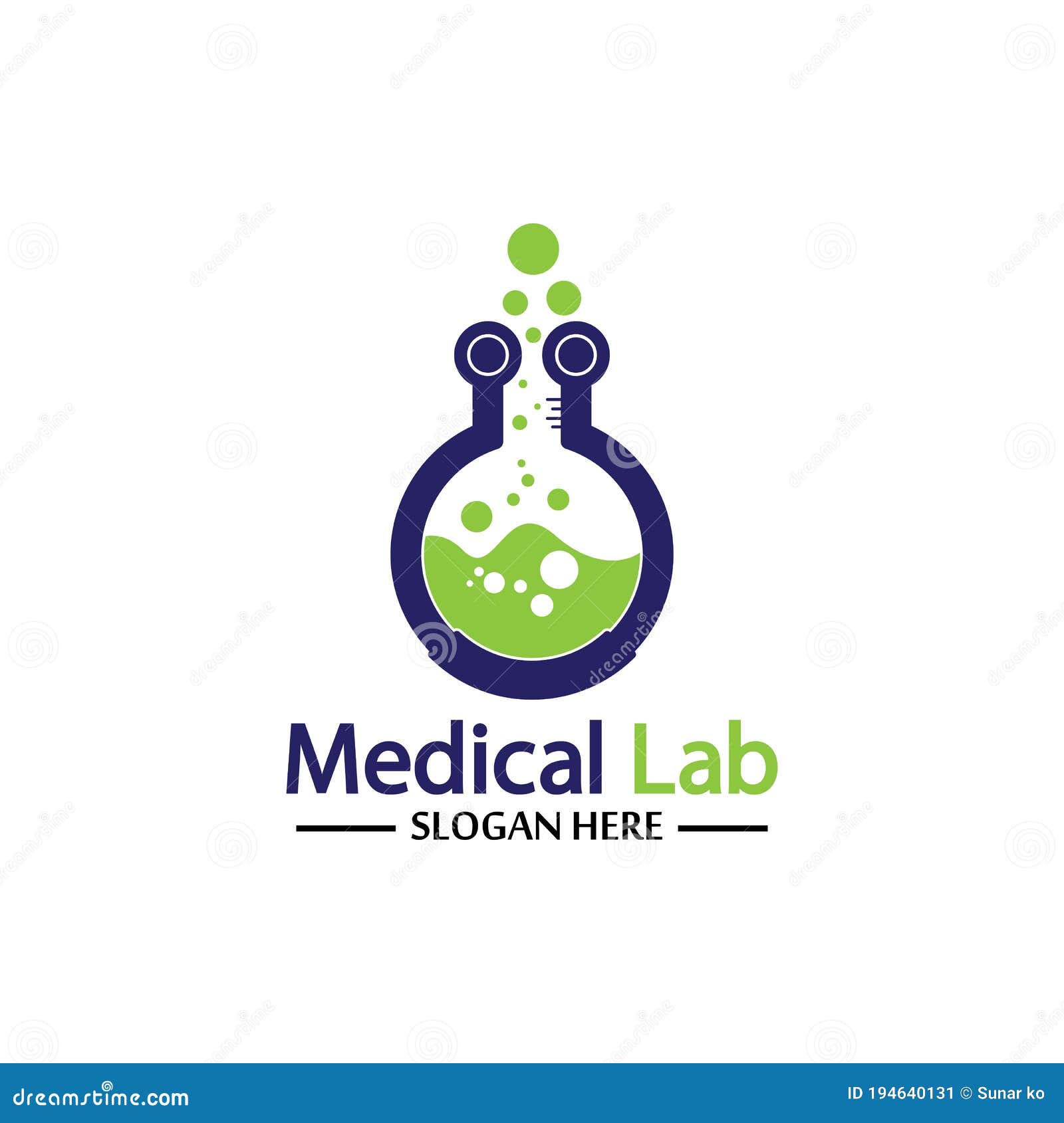 Medical Lab Logo Template Design Vector, Emblem, Design Concept ...
