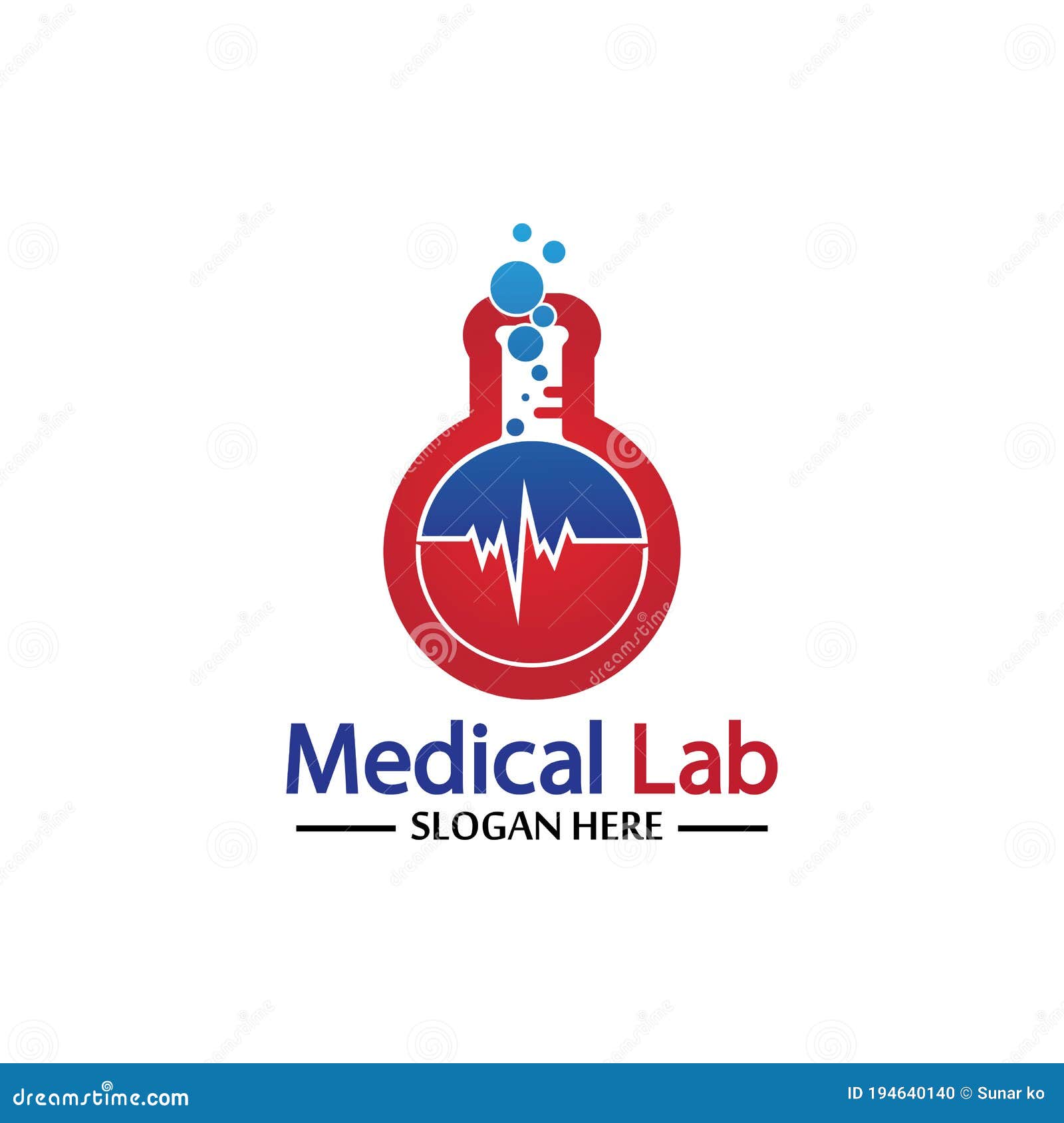 Medical Lab Logo Template Design Vector, Emblem, Design Concept ...