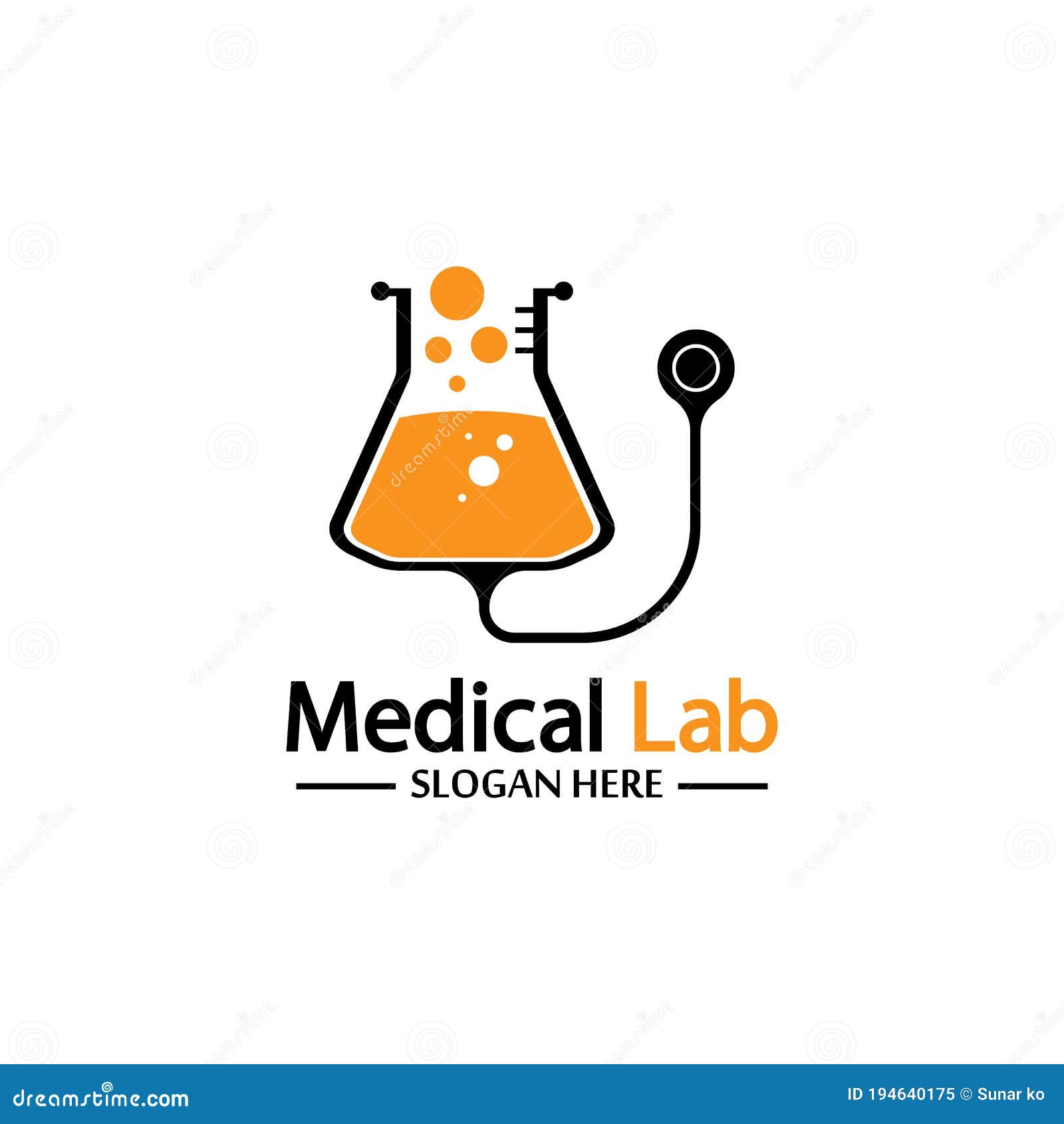Medical Lab Logo Template Design Vector, Emblem, Design Concept ...