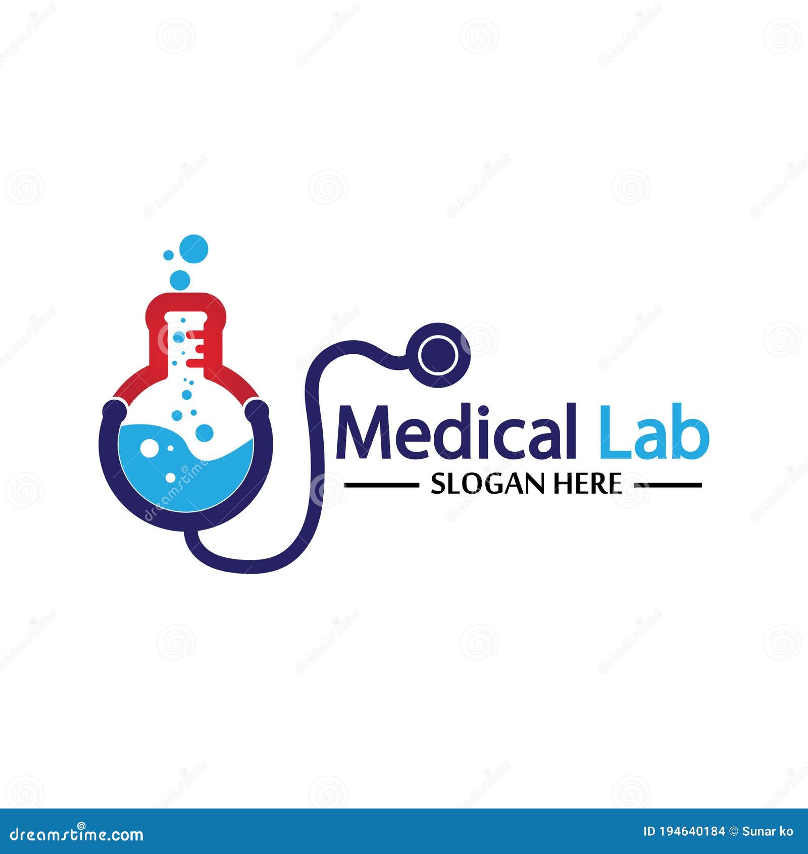Medical Lab Logo Template Design Vector, Emblem, Design Concept ...