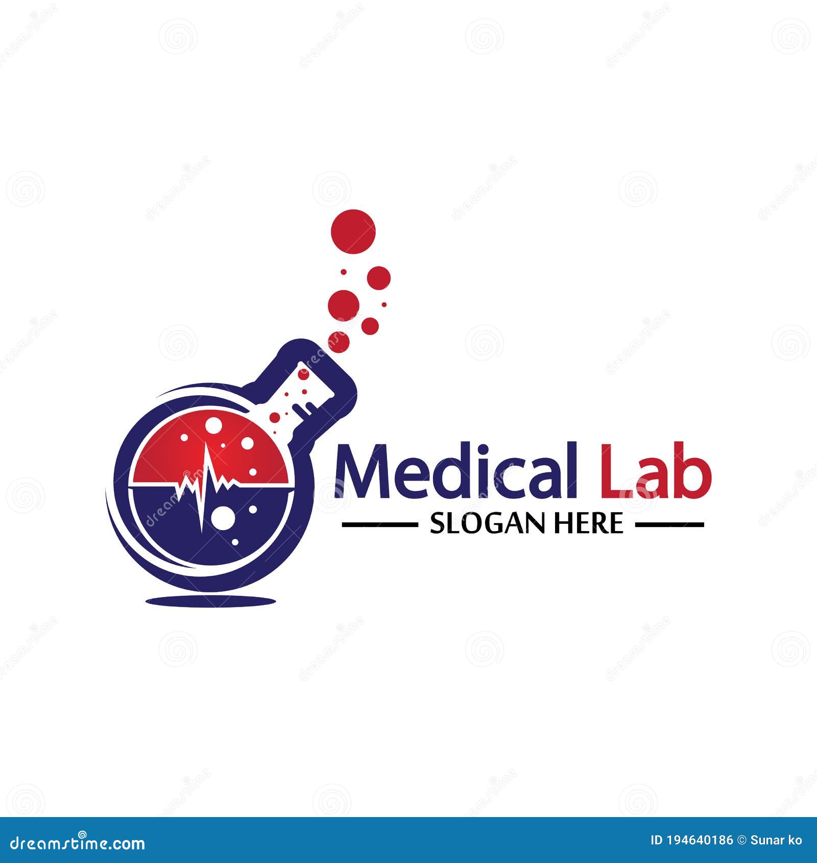 Medical Lab Logo Template Design Vector, Emblem, Design Concept ...