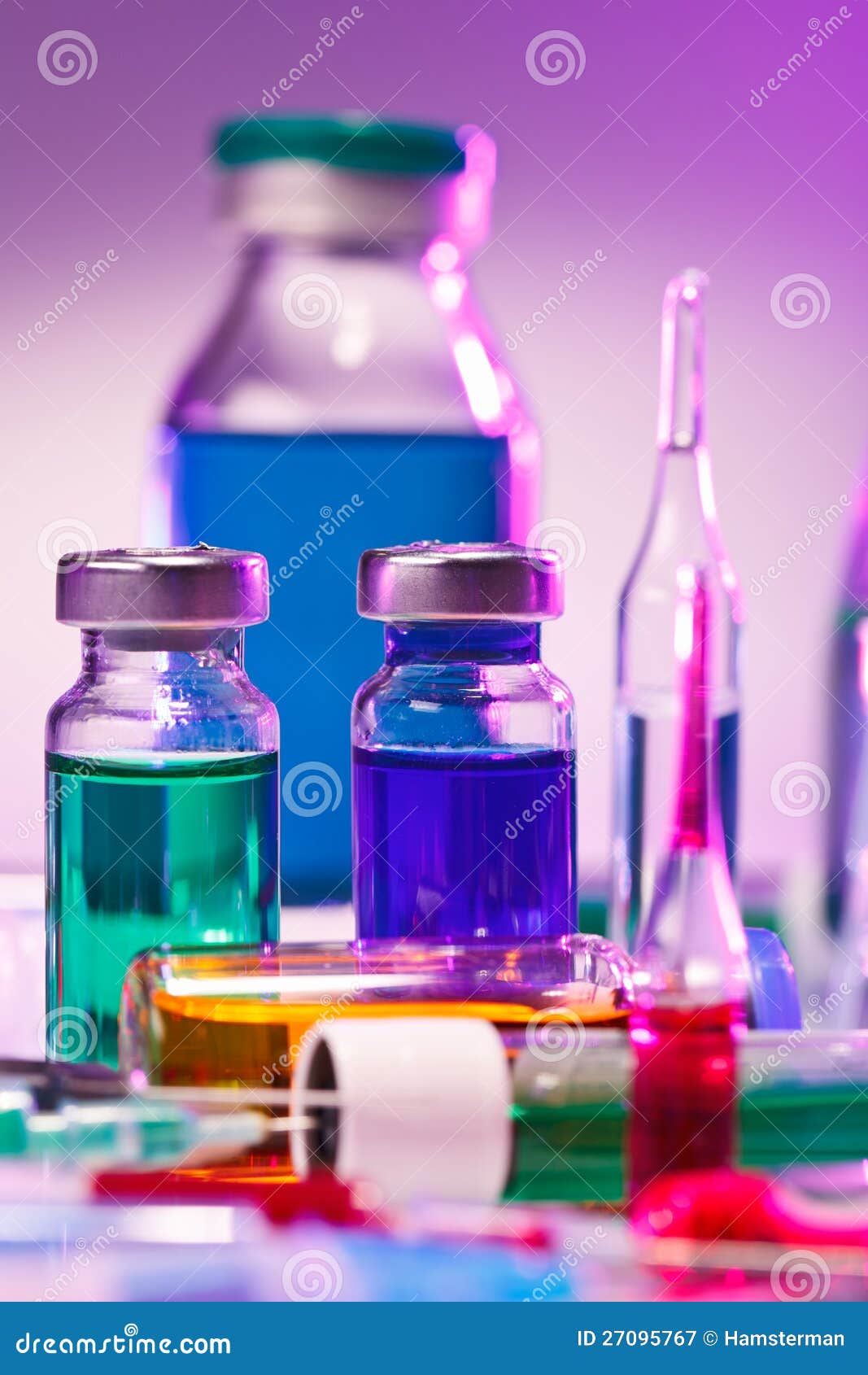 Medical Laboratory Glass Equipment Stock Image - Image of medicament ...