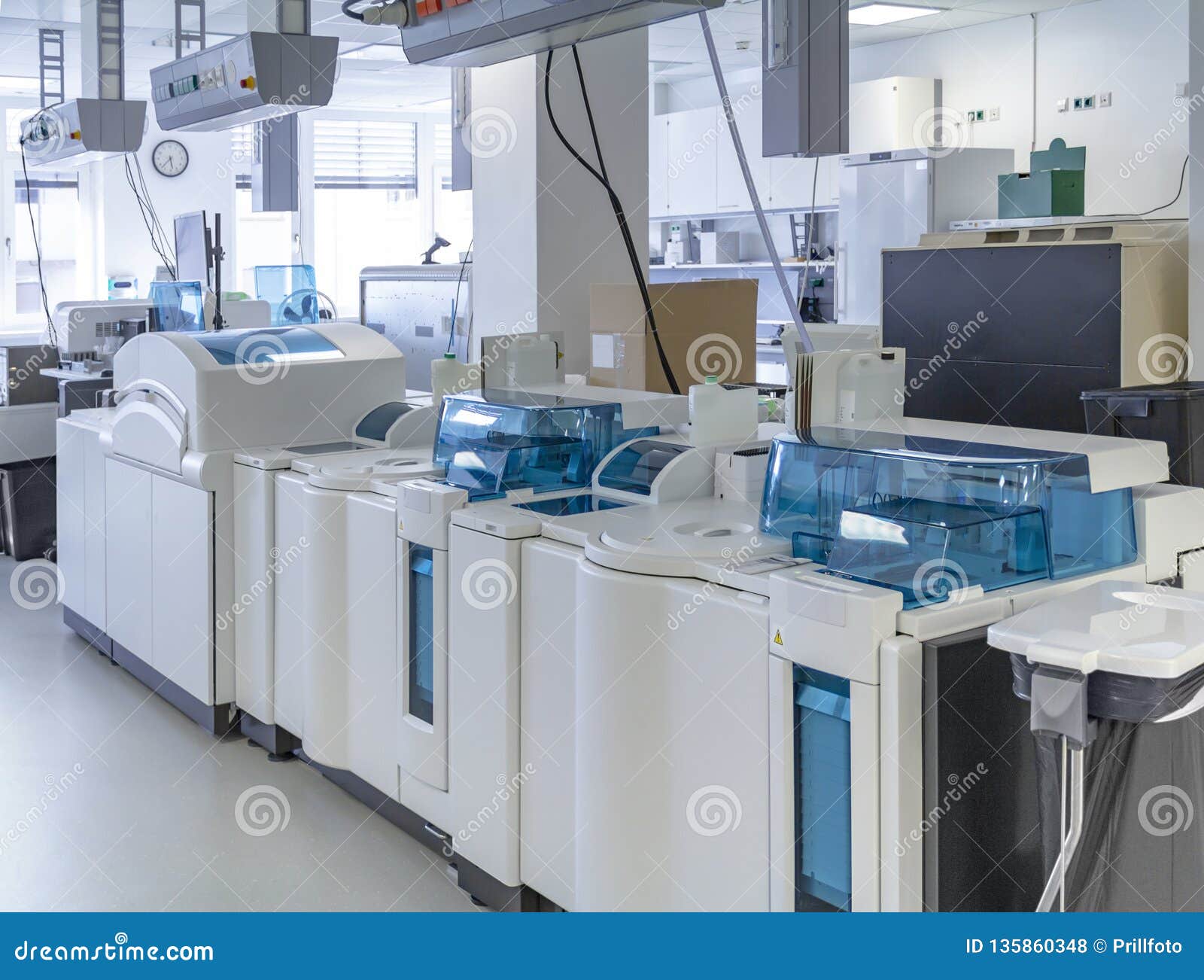 Medical laboratory stock photo. Image of chemistry, instruments - 135860348