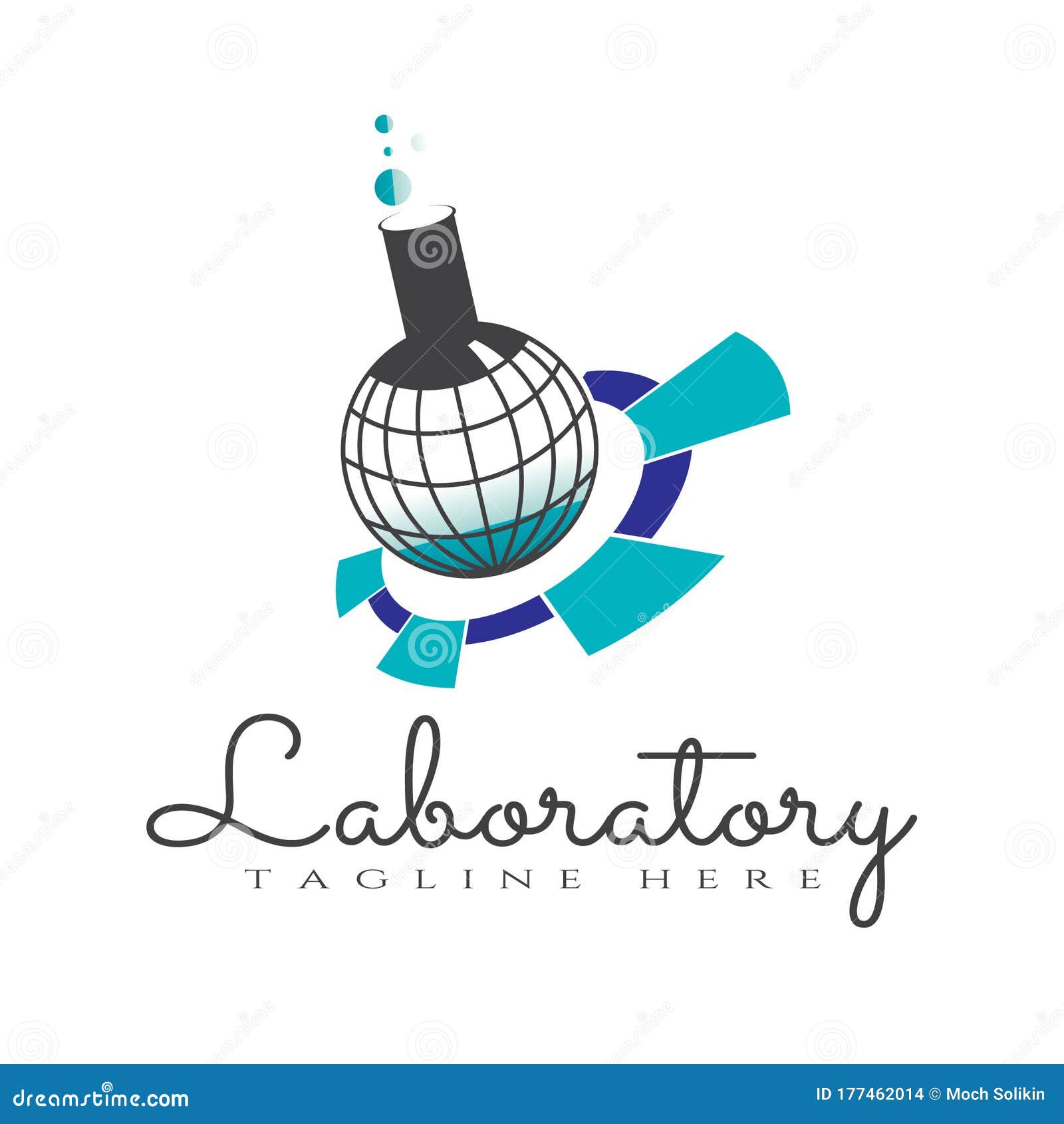 Medical Laboratory Logo Vector Design Stock Vector - Illustration of ...