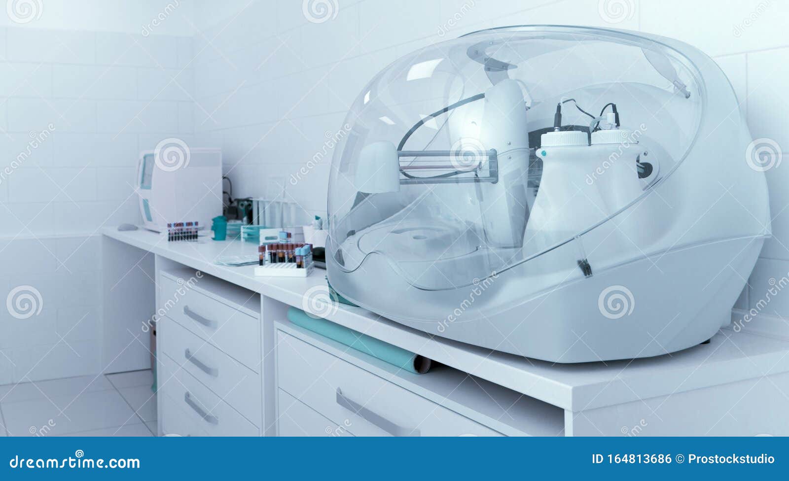 Medical Laboratory with Modern Equipment for Diagnostic Stock Photo ...