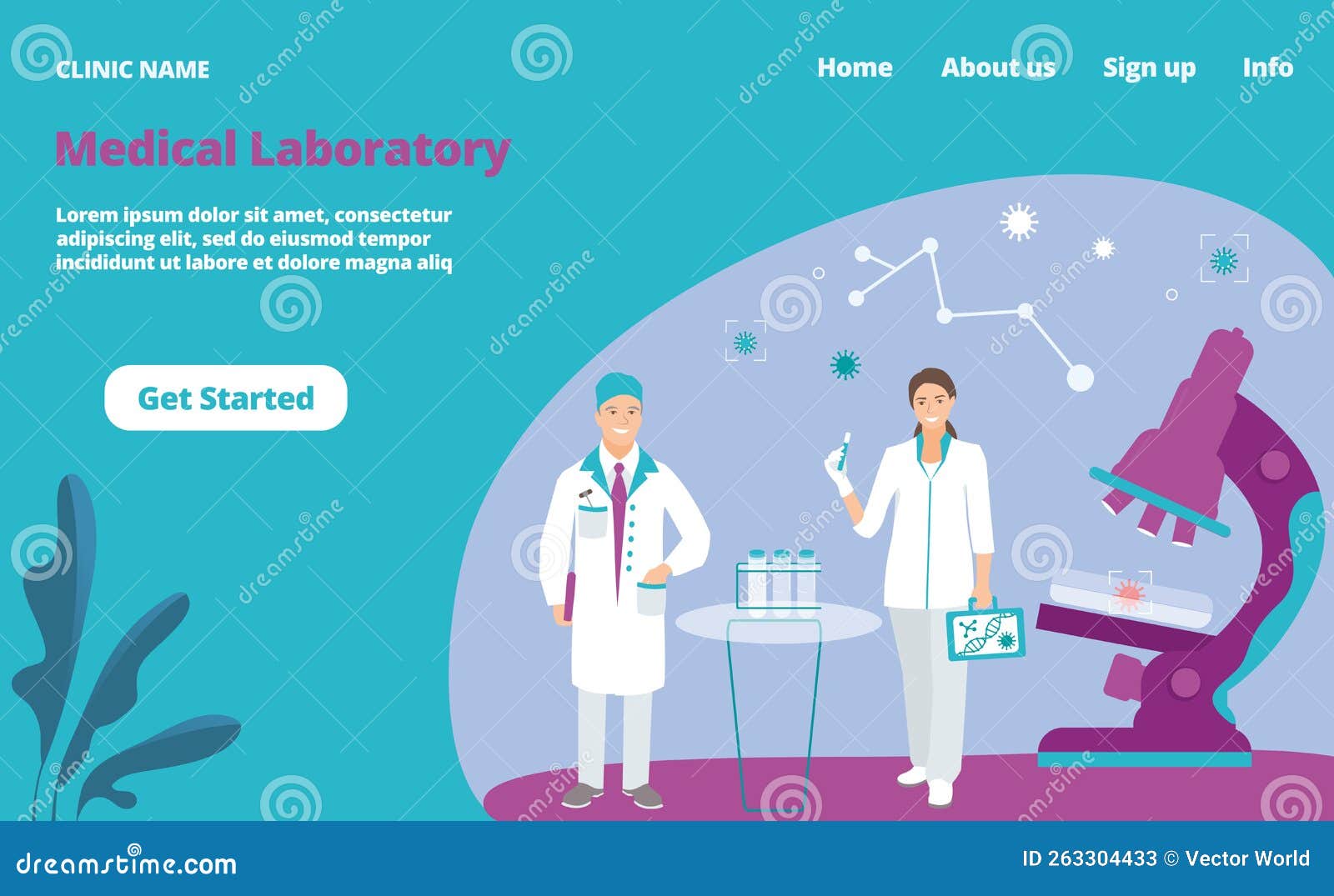 Associate In Medicine Isolated Cartoon Vector Illustrations Se ...