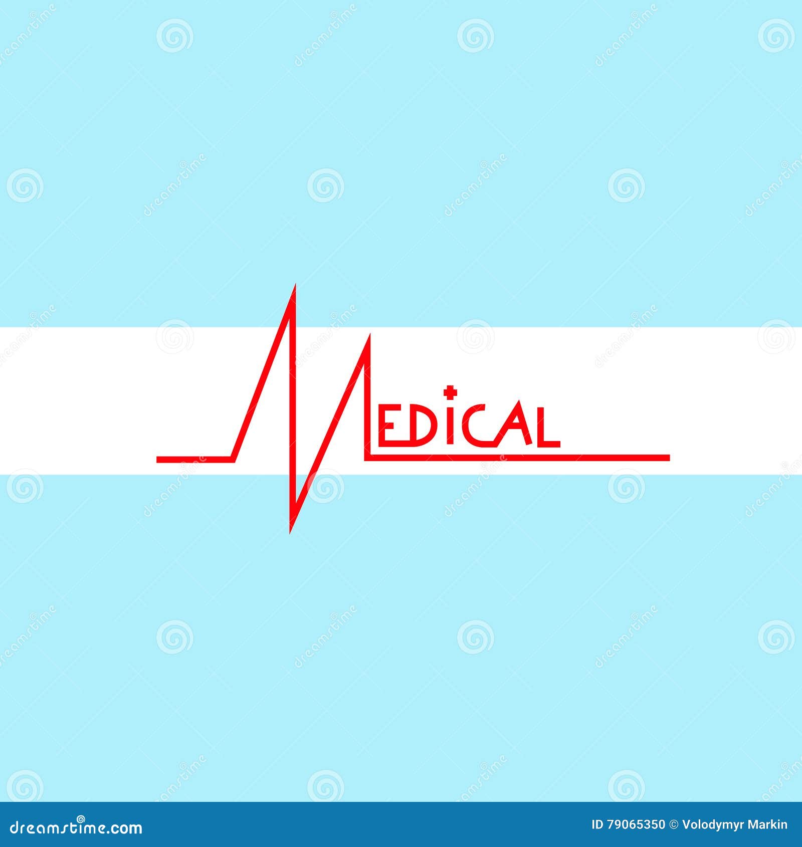 Medical Line Vector Logo Template Stock Vector - Illustration of ...