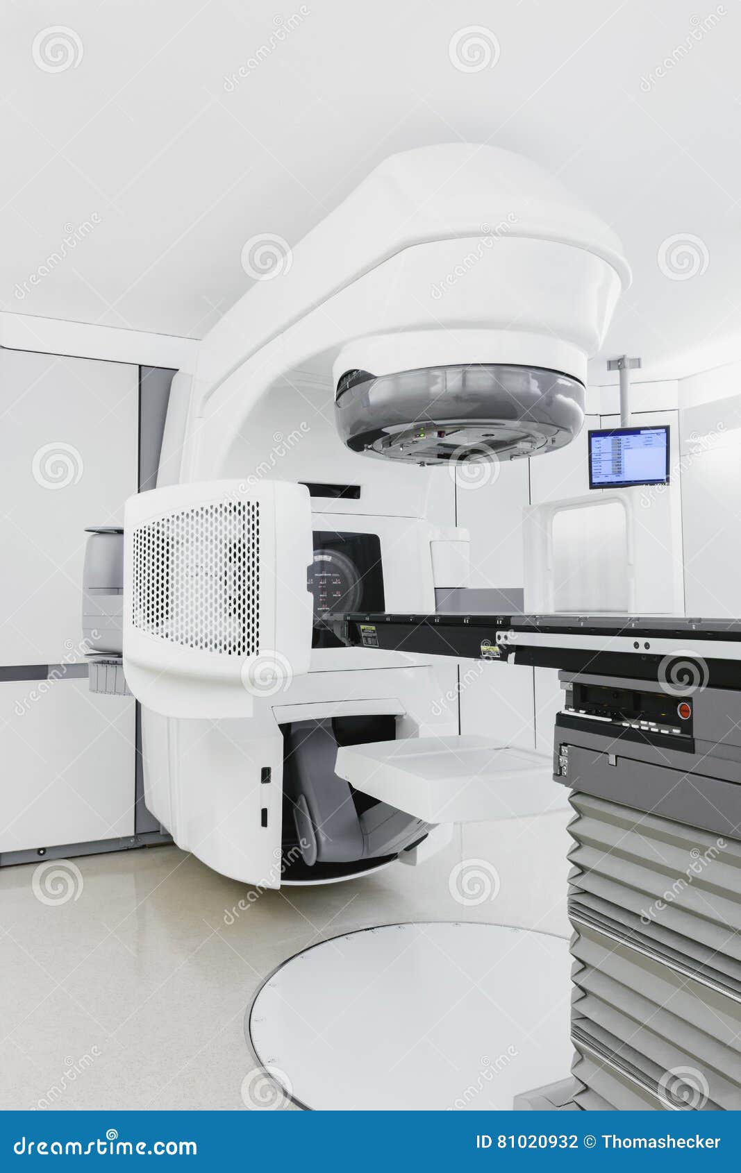 Medical linear accelerator stock photo. Image of hospital - 81020932