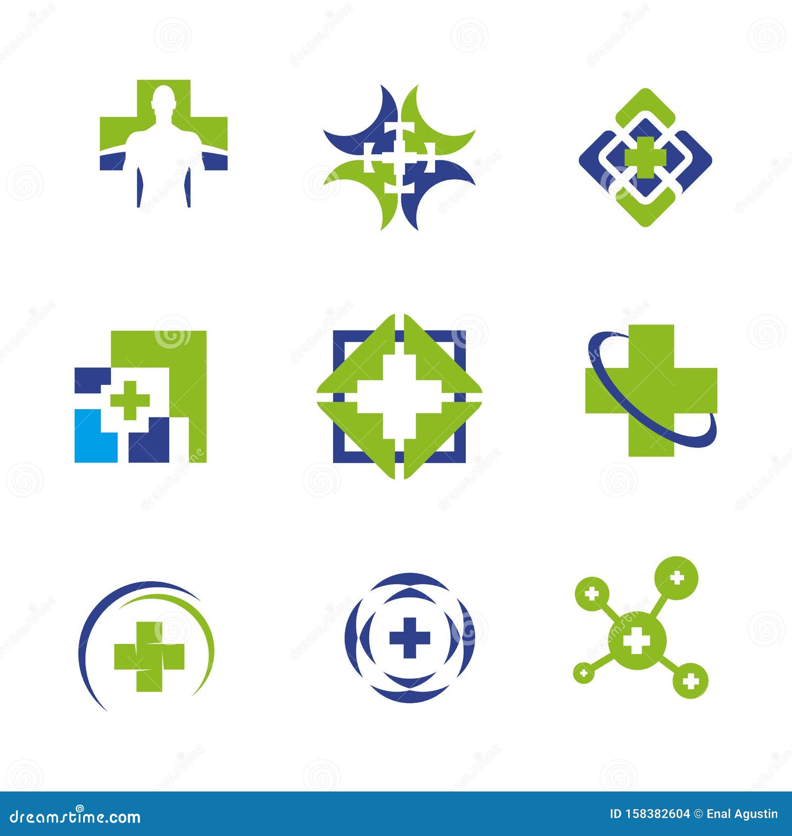 Medical Logo Design Vector Template Stock Vector - Illustration of ...