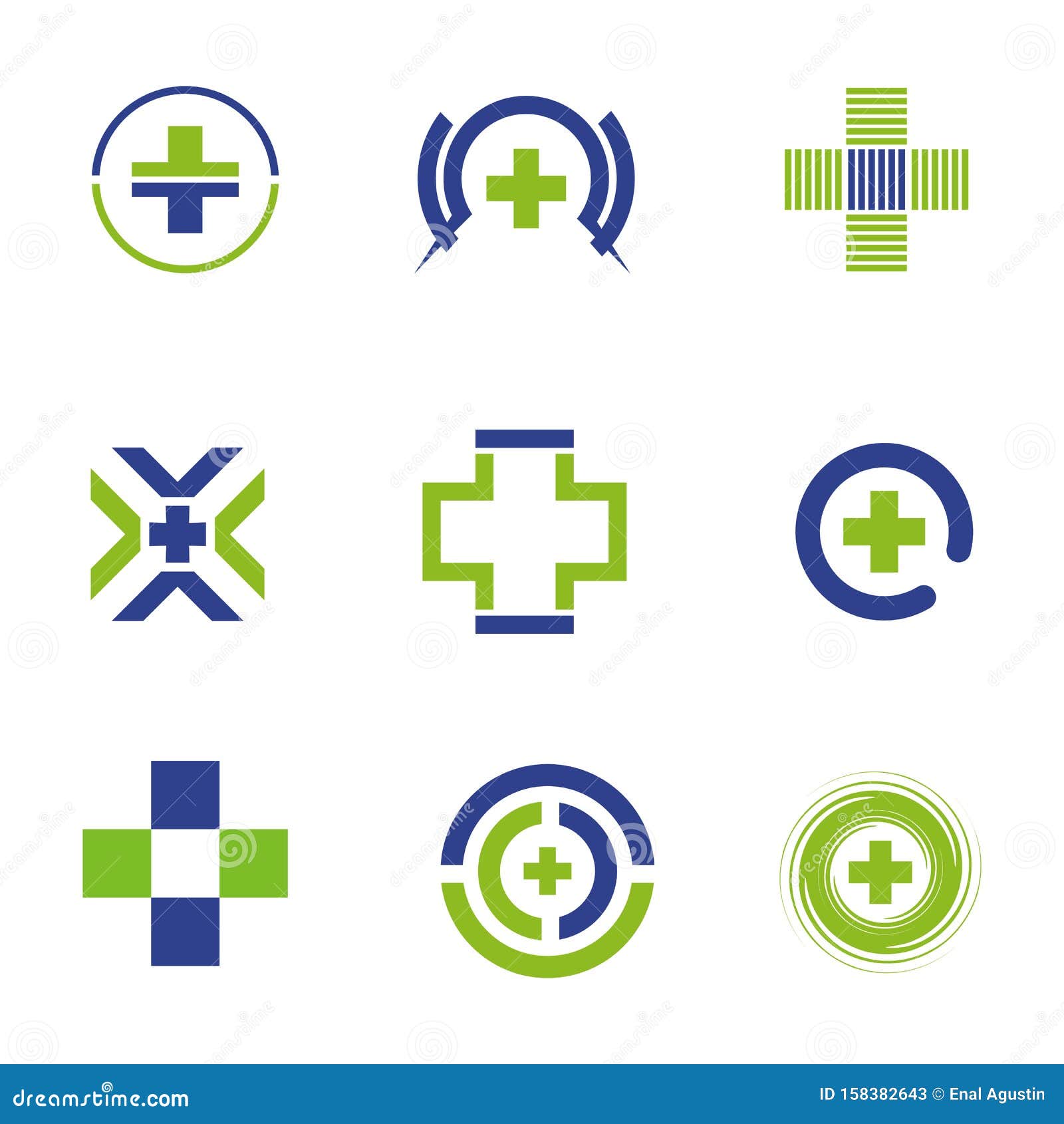 Medical Logo Design Vector Template Stock Vector - Illustration of ...