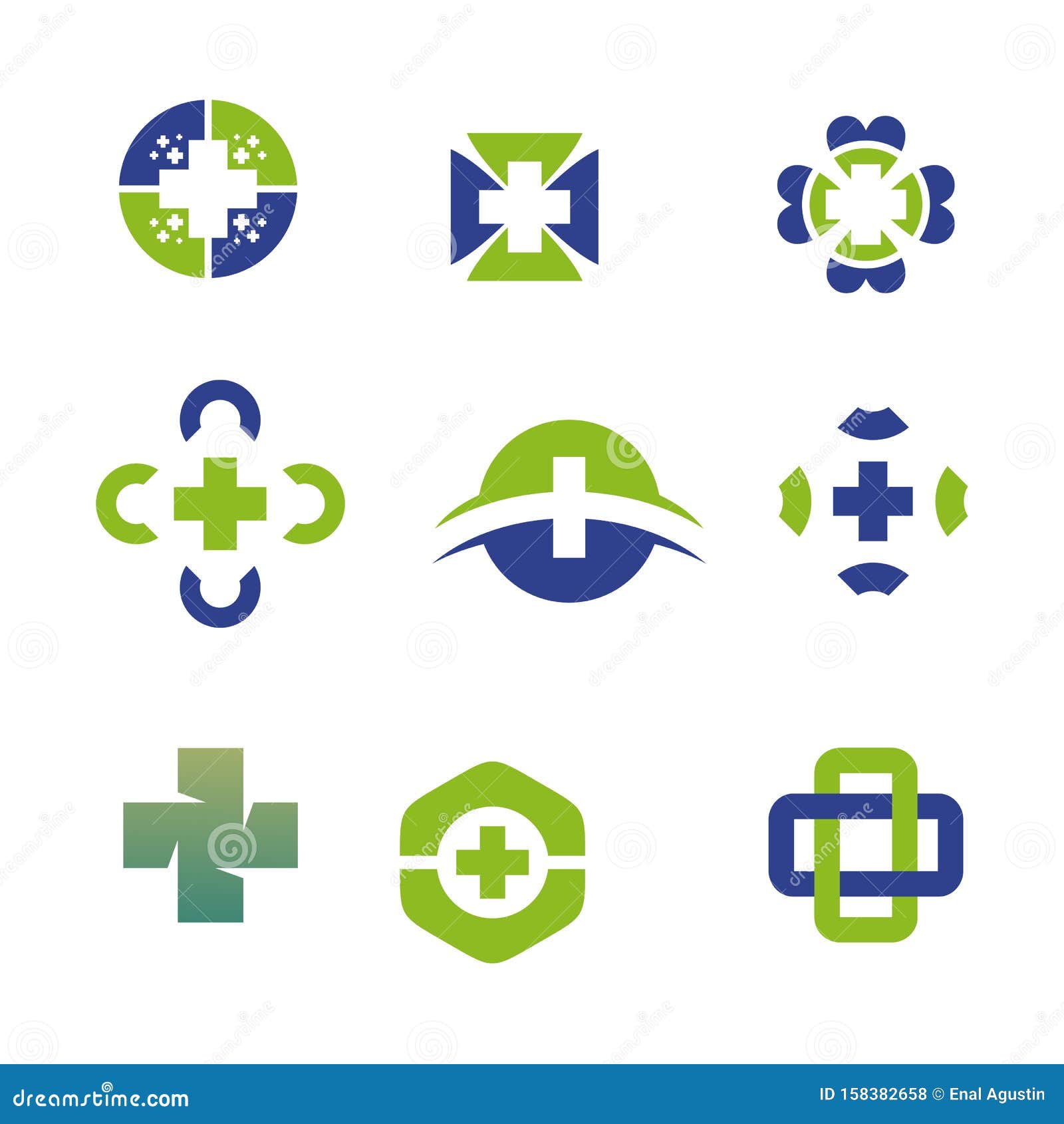 Medical Logo Design Vector Template Stock Vector - Illustration of care ...