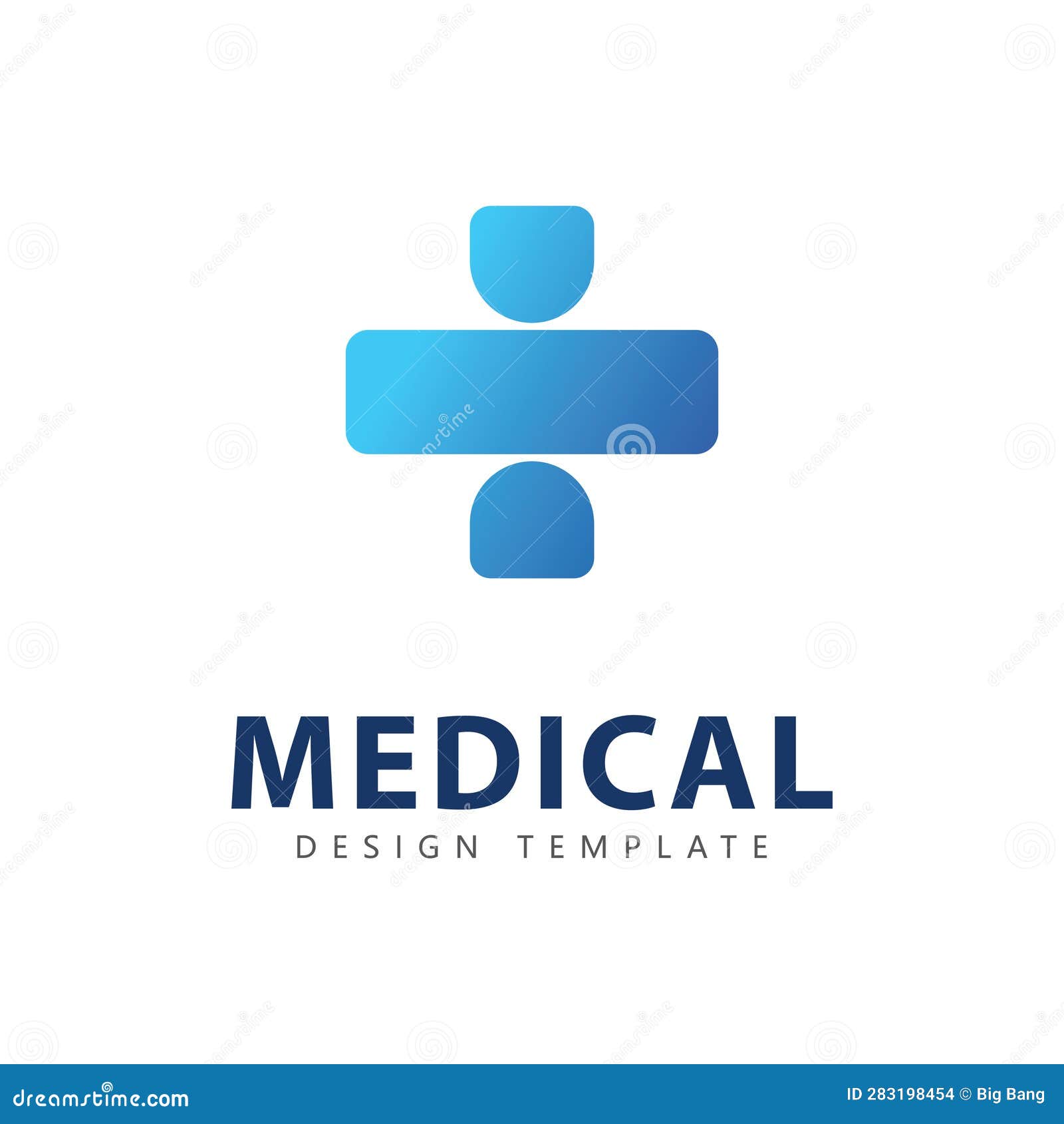 Medical Logo Icon Design Template Elements Stock Vector - Illustration ...