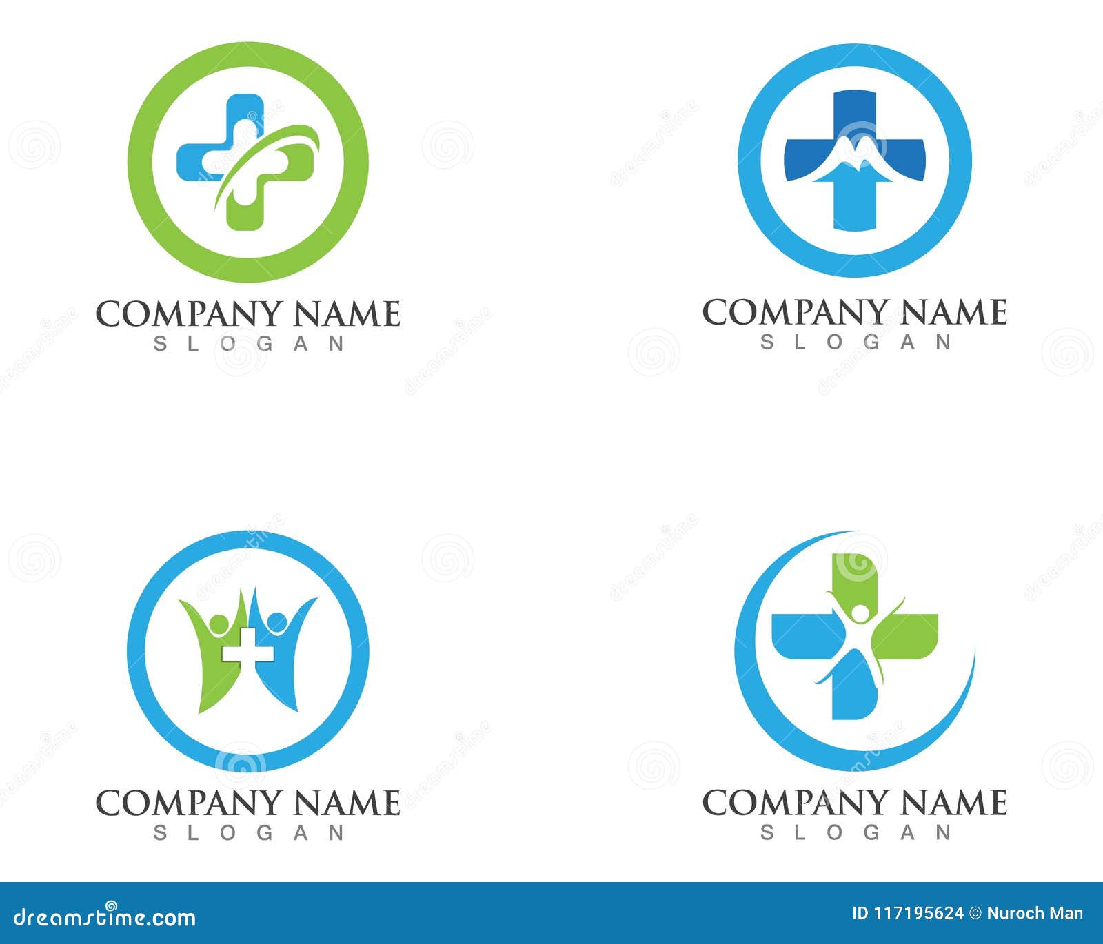 Medical Logos Symbols Template Stock Vector - Illustration of color ...