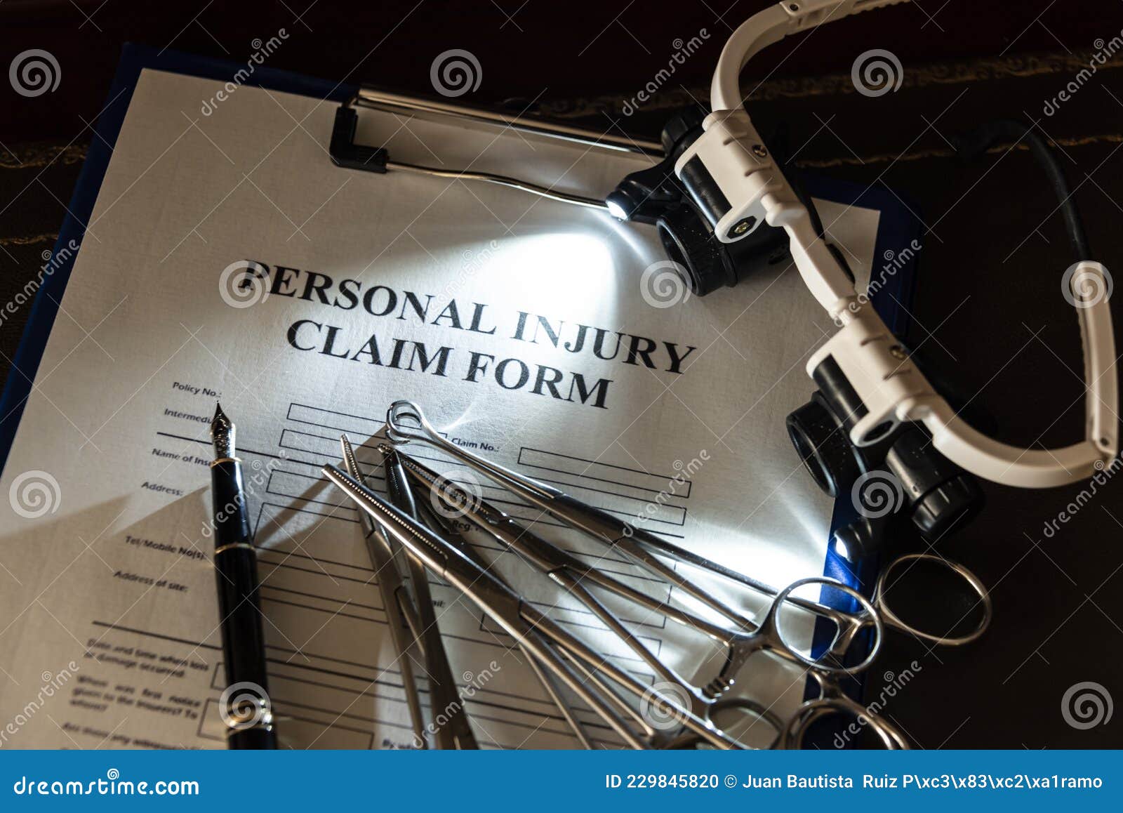 Medical Malpractice Claim Form for Lawyers. Calculation of Compensation ...