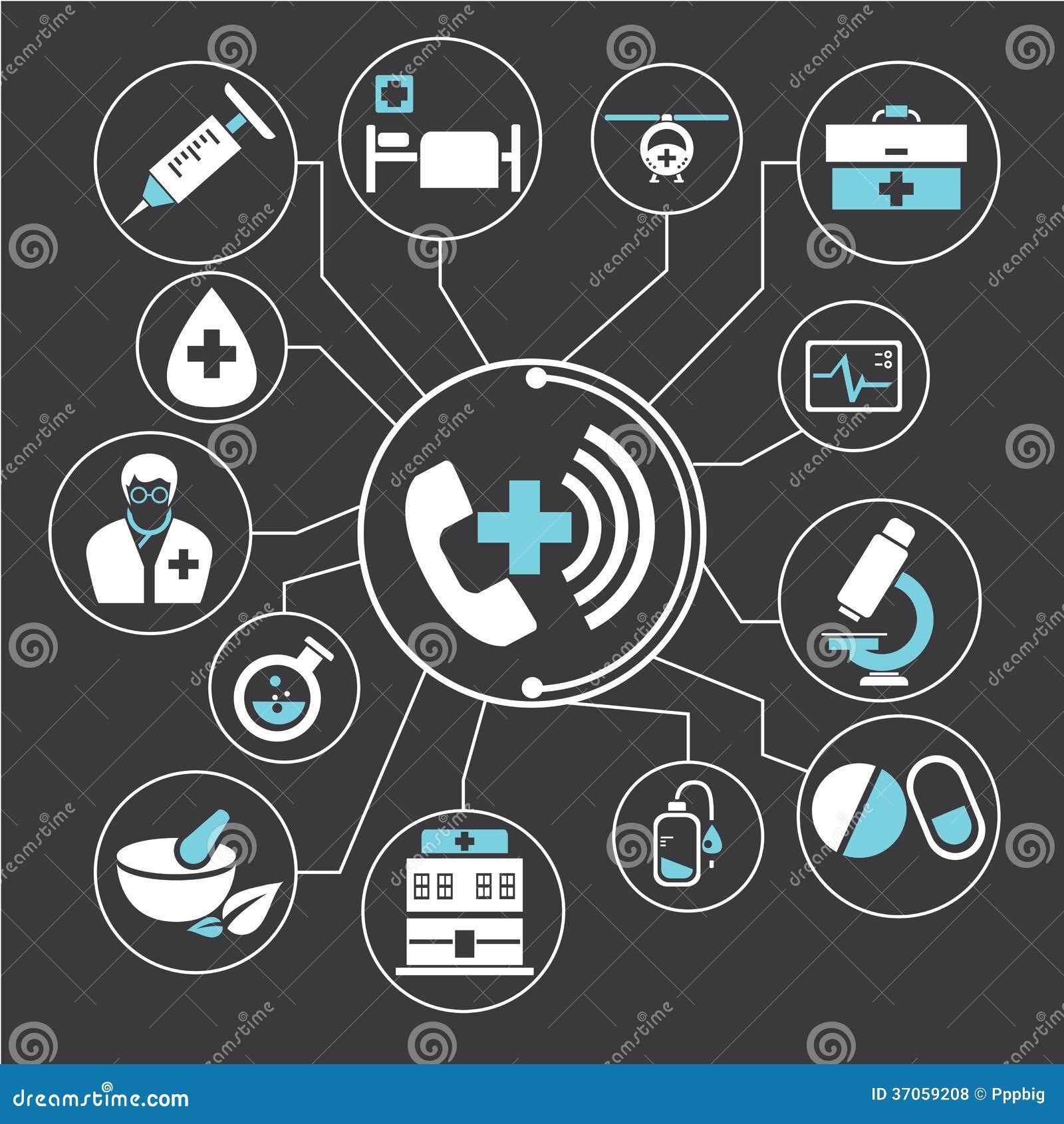 Medical management stock illustration. Illustration of medical - 37059208
