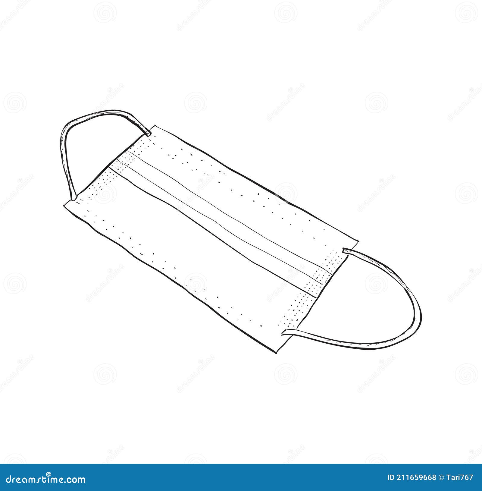 Gas Mask Hand Drawing Vector | CartoonDealer.com #146519265