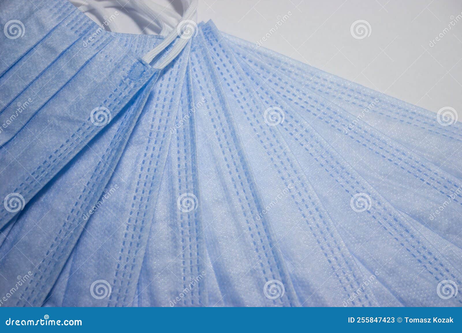 Medical Masks on a White Background Stock Image - Image of health ...