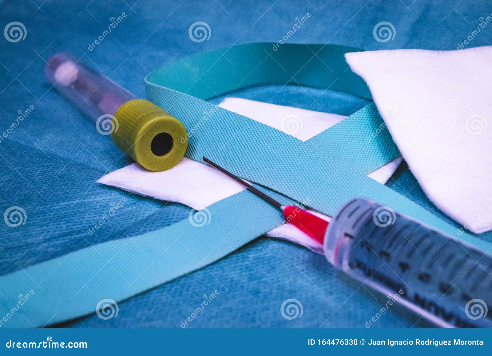 Medical Material For Blood Collection Stock Photo - Image of sterile ...
