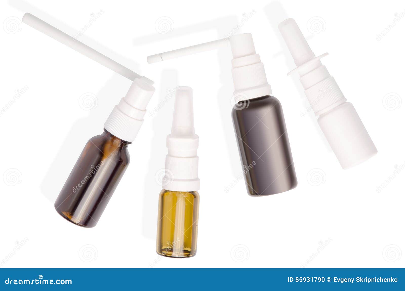 Medical medicine spray stock photo. Image of allergy - 85931790