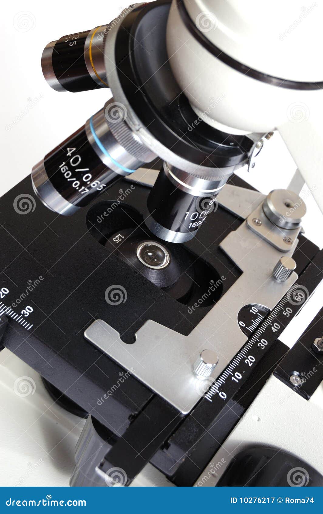 Medical microscope. stock image. Image of apparatus, magnifier - 10276217