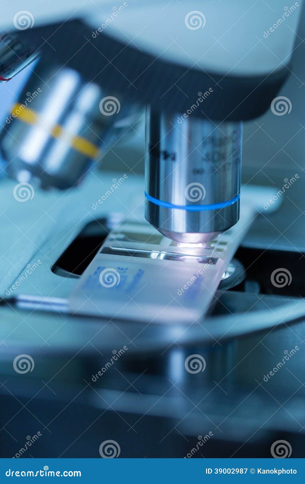 Medical Microscope stock image. Image of experiment, laboratory - 39002987