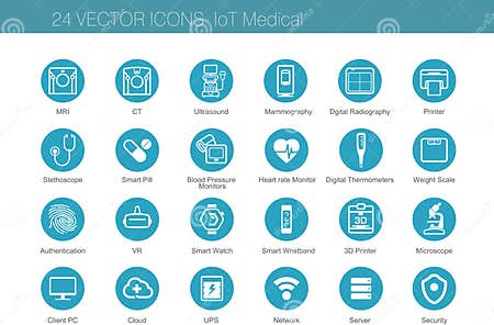 Medical modality icon sets stock vector. Illustration of cloud - 73533205