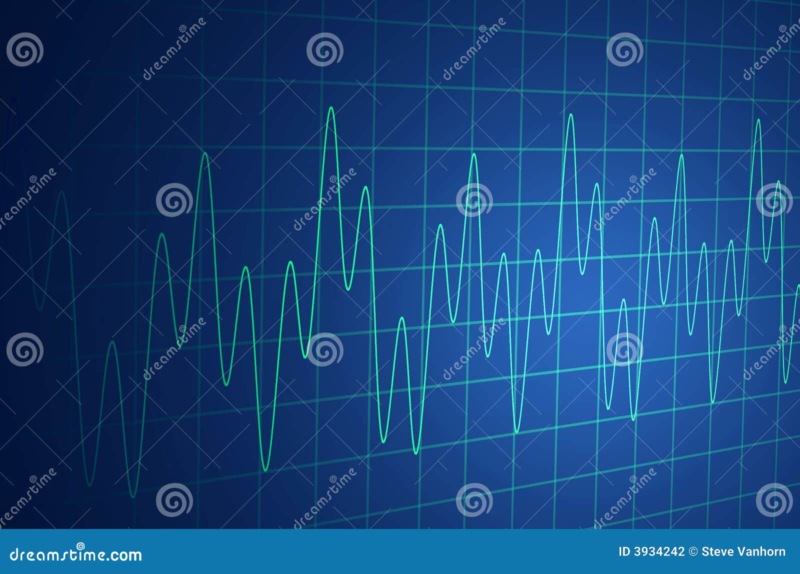 Medical Monitor stock illustration. Illustration of level - 3934242
