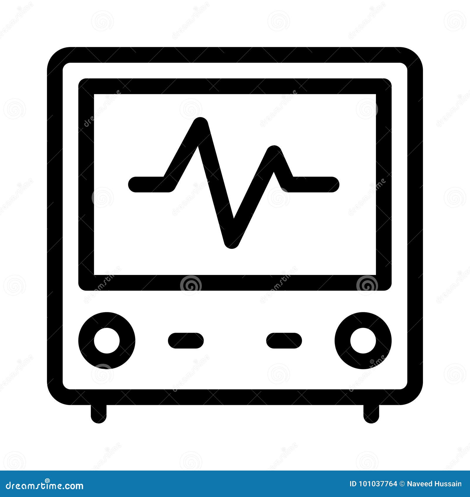 Medical monitor icon stock illustration. Illustration of screening ... Medical monitor icon stock illustration. Illustration of screening ...
