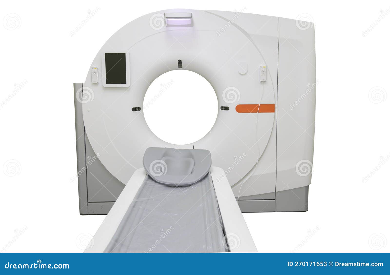 Medical MRI machine stock image. Image of machinery - 270171653