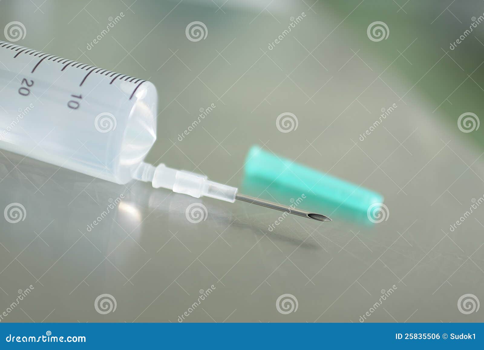 Medical Needle on Plastic Syringe. Stock Photo - Image of healthcare ...