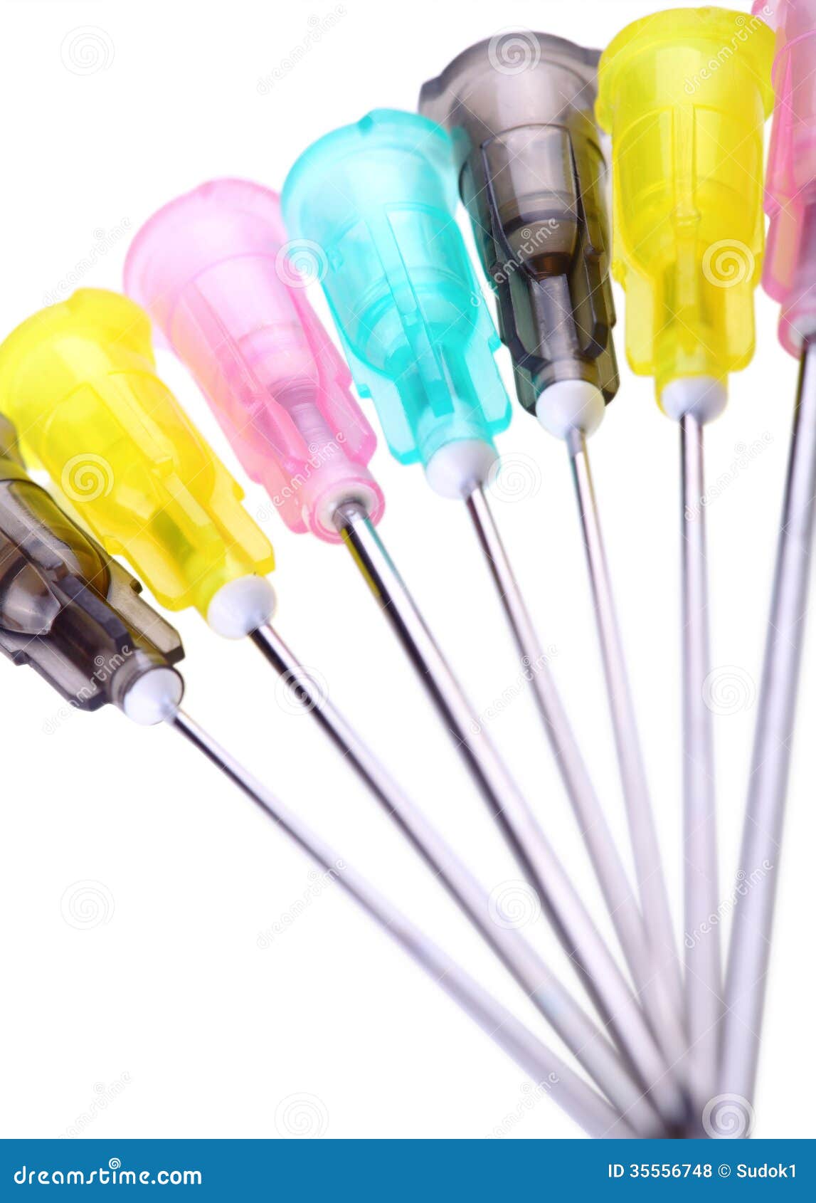 Medical needles stock photo. Image of cancer, services - 35556748