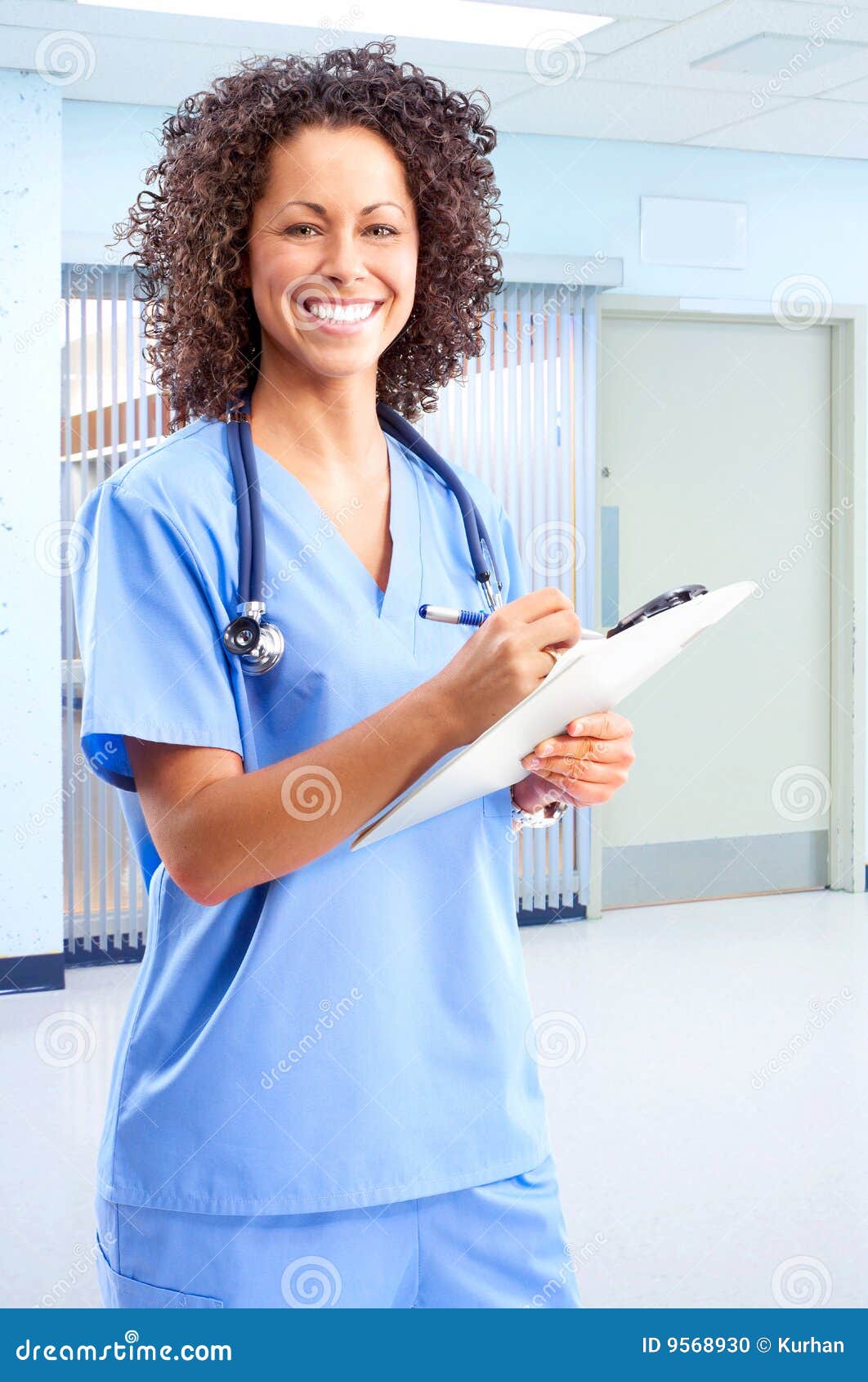 Medical nurse stock photo. Image of business, healthcare - 9568930