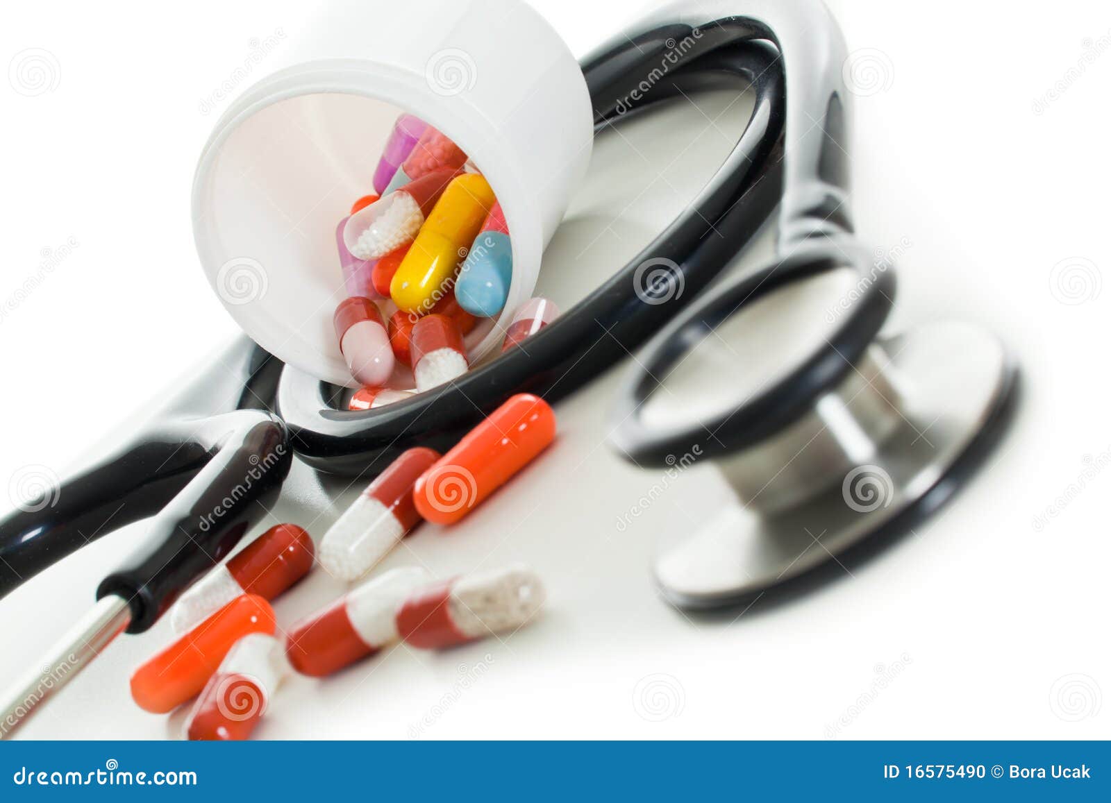 Medical objects stock photo. Image of painkiller, science - 16575490