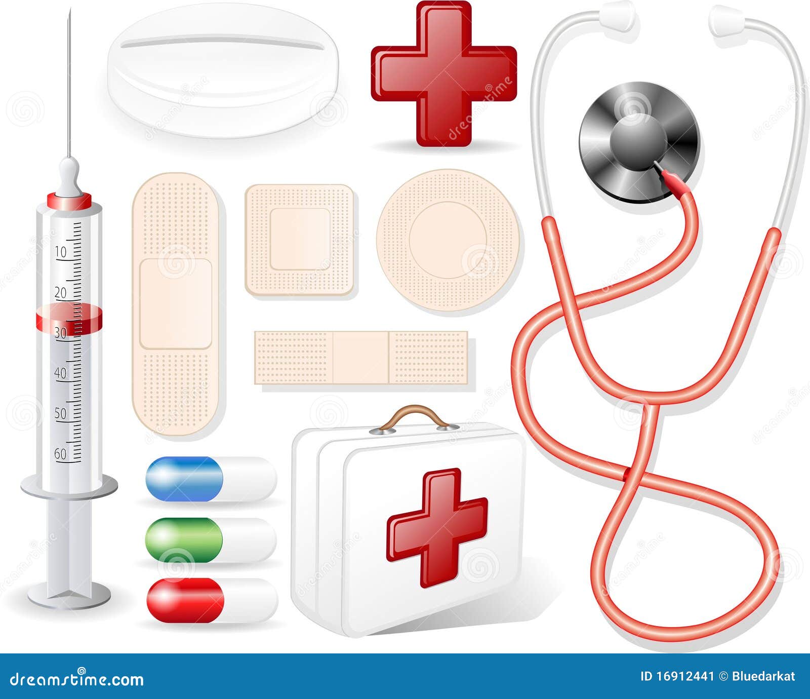 Medical Objects stock illustration. Illustration of glass - 16912441