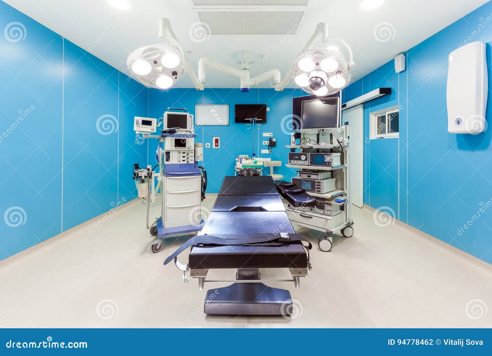 Medical operating room stock photo. Image of computer - 94778462