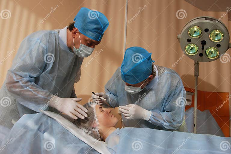 Medical operation stock image. Image of medicine, pointing - 6064603