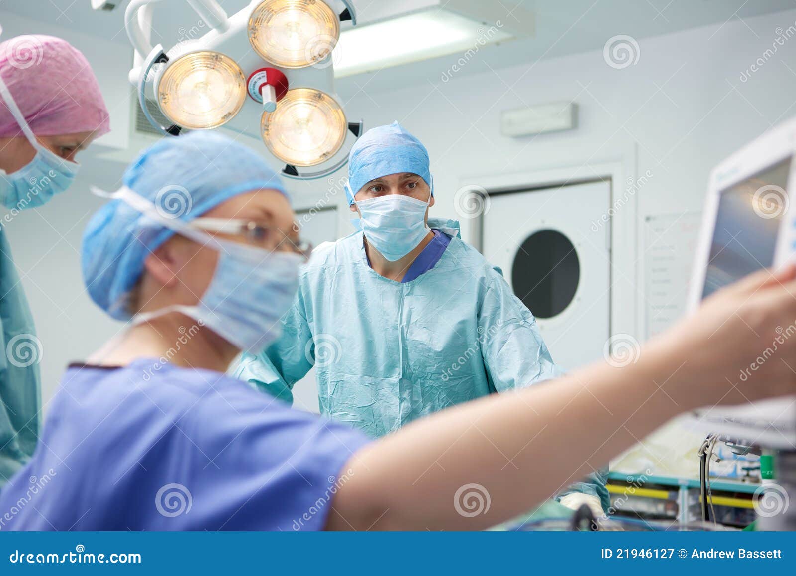 Medical Operation In Modern Hospital Royalty Free Stock Photography ...