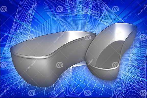 Medical pan stock illustration. Illustration of color - 14418098