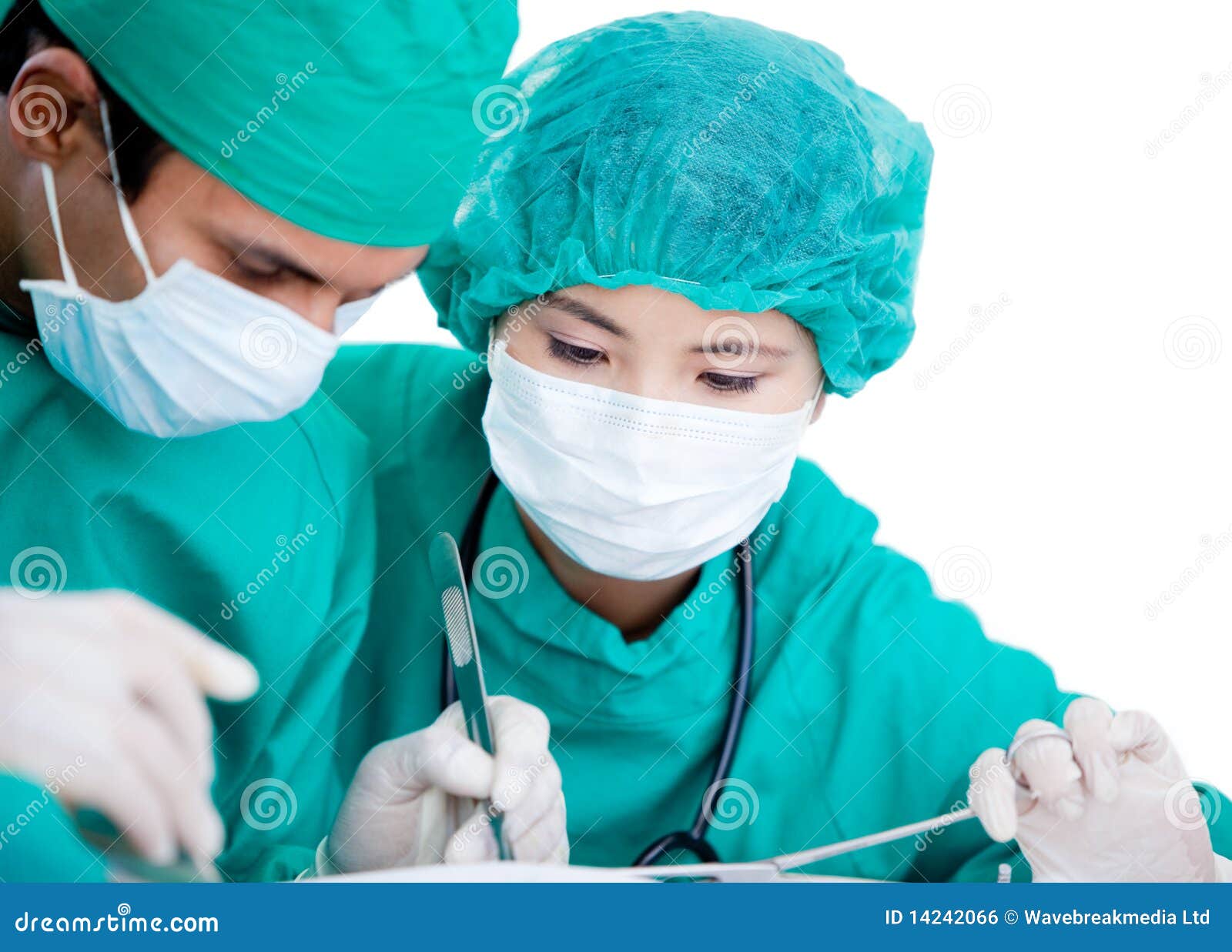 Medical Partners Making an Operation Stock Photo - Image of doctor ...